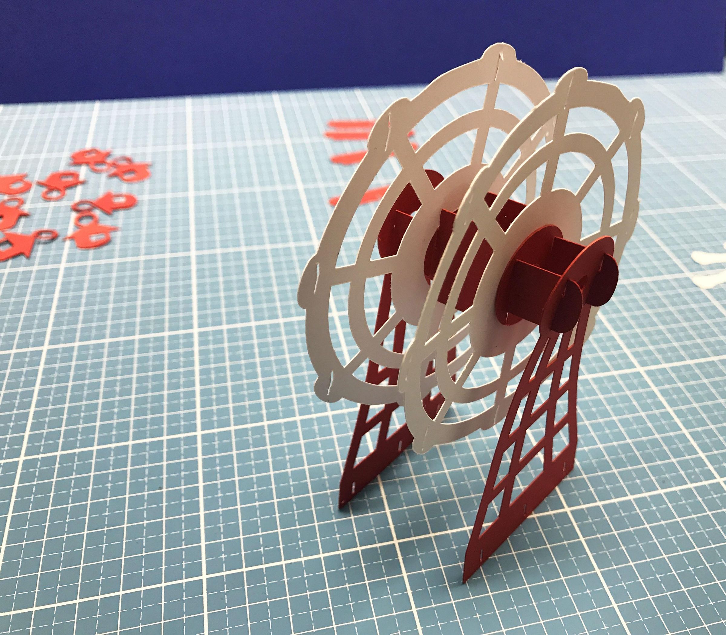 Rotatable Ferris Wheel Pop-Up Card : 9 Steps (with Pictures ...