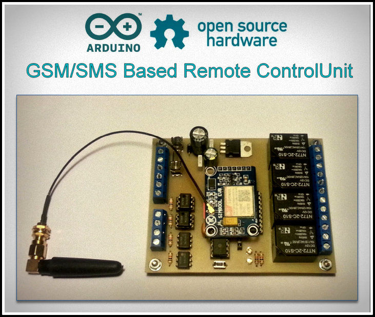 GSM Controlled Home Automation Using SIM800 With Arduino : 6 Steps ...
