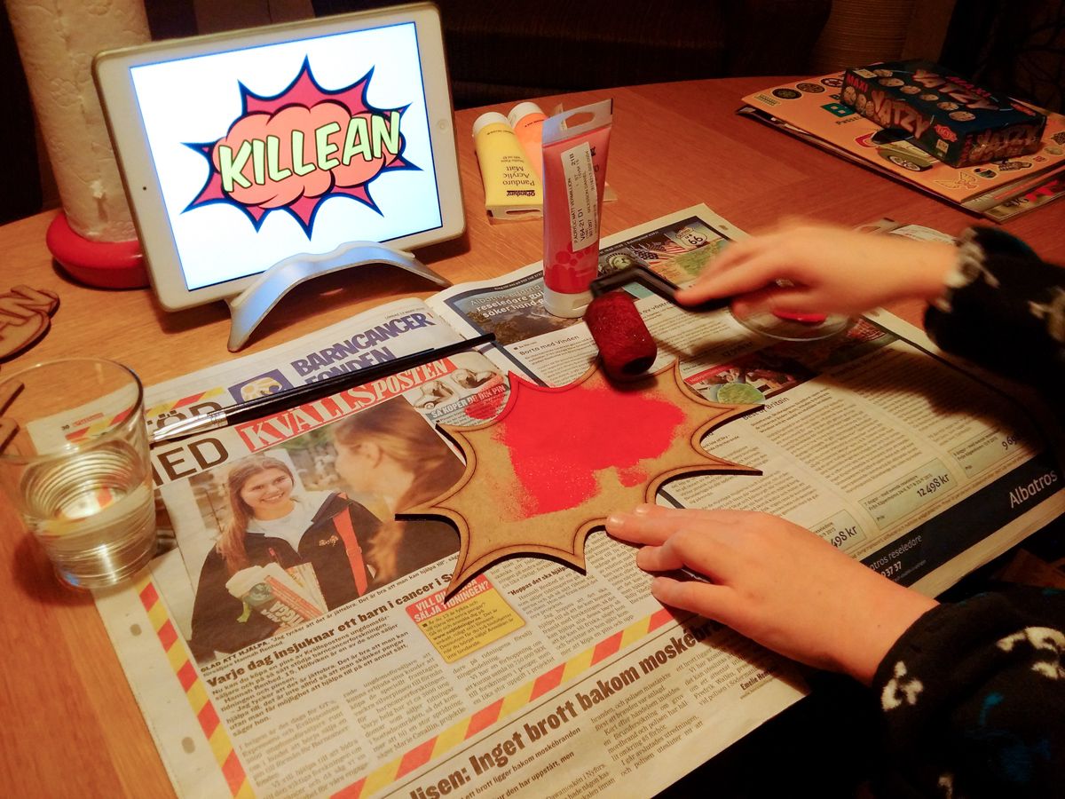 Comic Callout Door Sign : 4 Steps (with Pictures) - Instructables