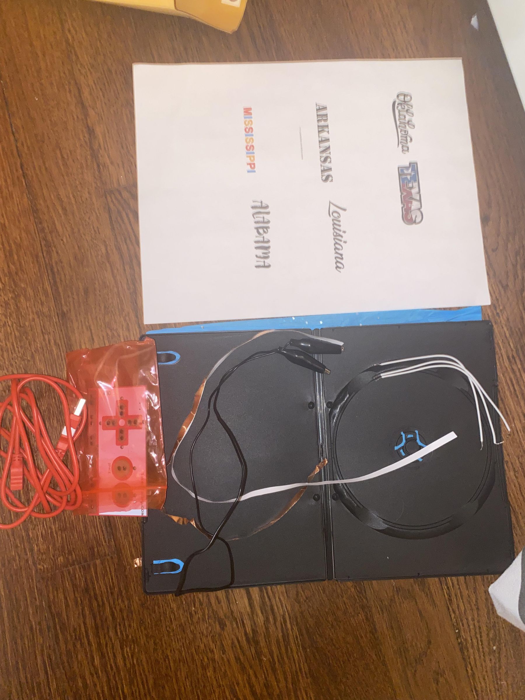 Locate the States Makey Makey Project : 9 Steps - Instructables