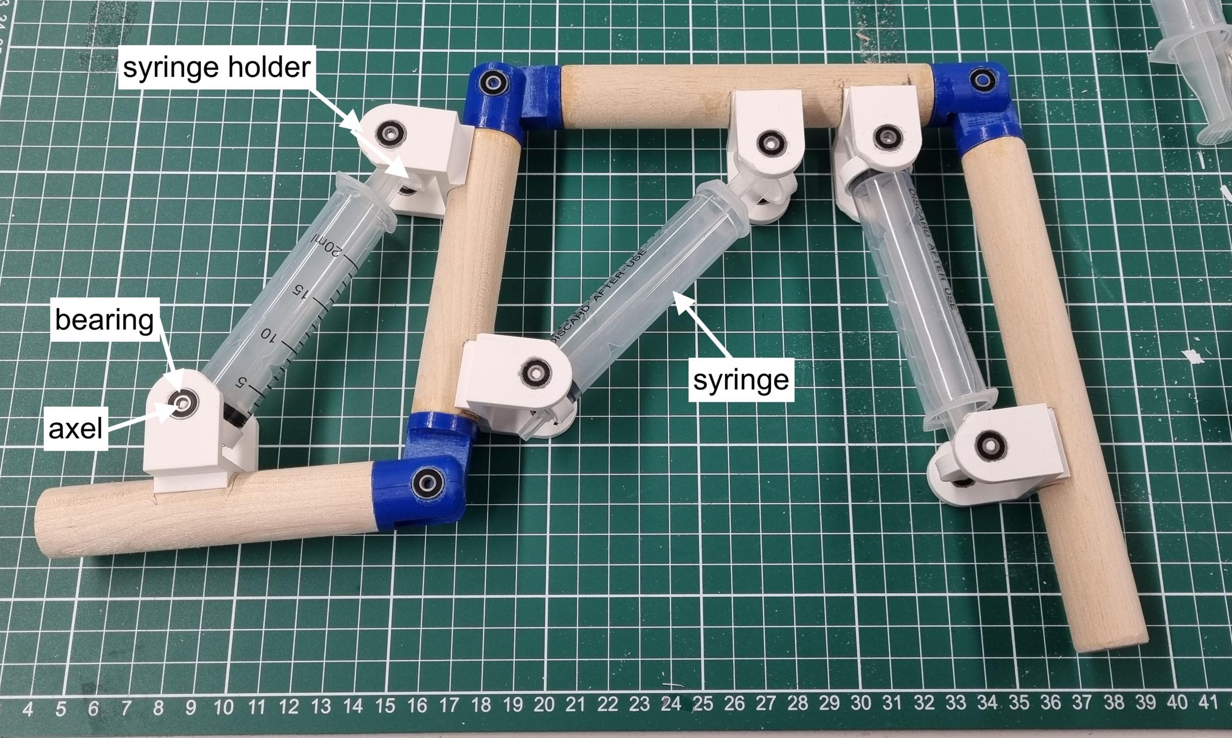 Mechanical Spider Leg Using a Hydraulic System : 6 Steps (with Pictures ...