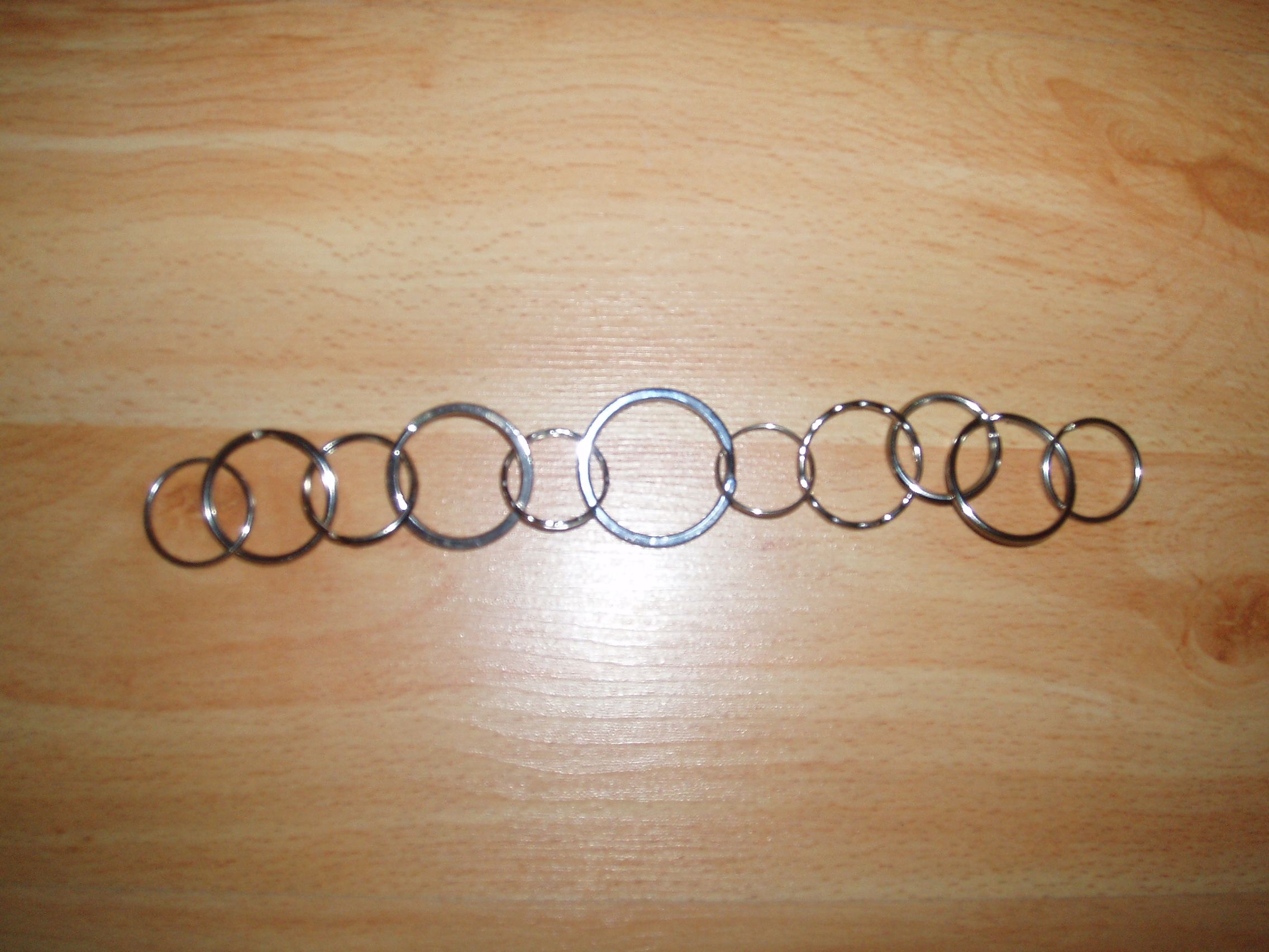 Key Ring Necklace : 6 Steps - Instructables