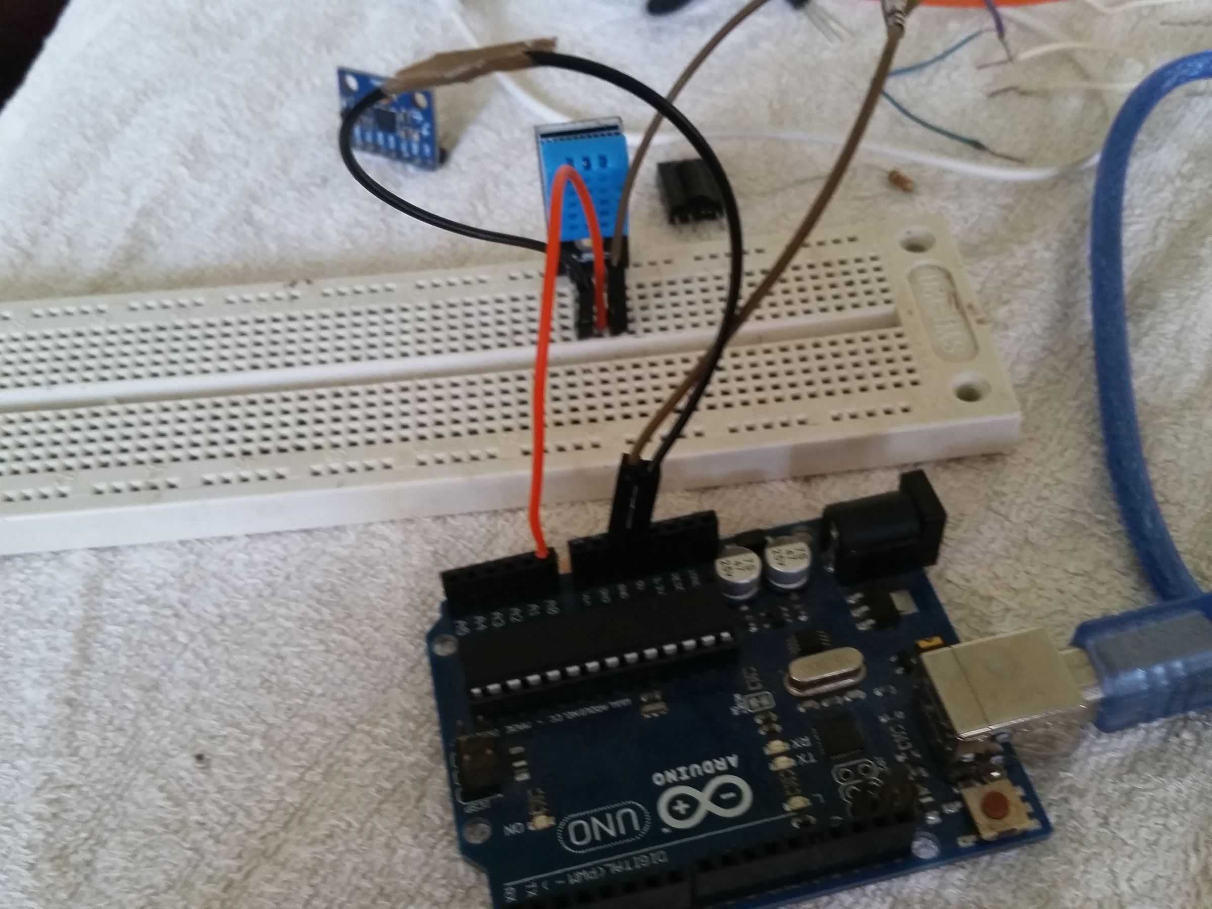Arduino and Temperature Sensor Dht11 - Instructables