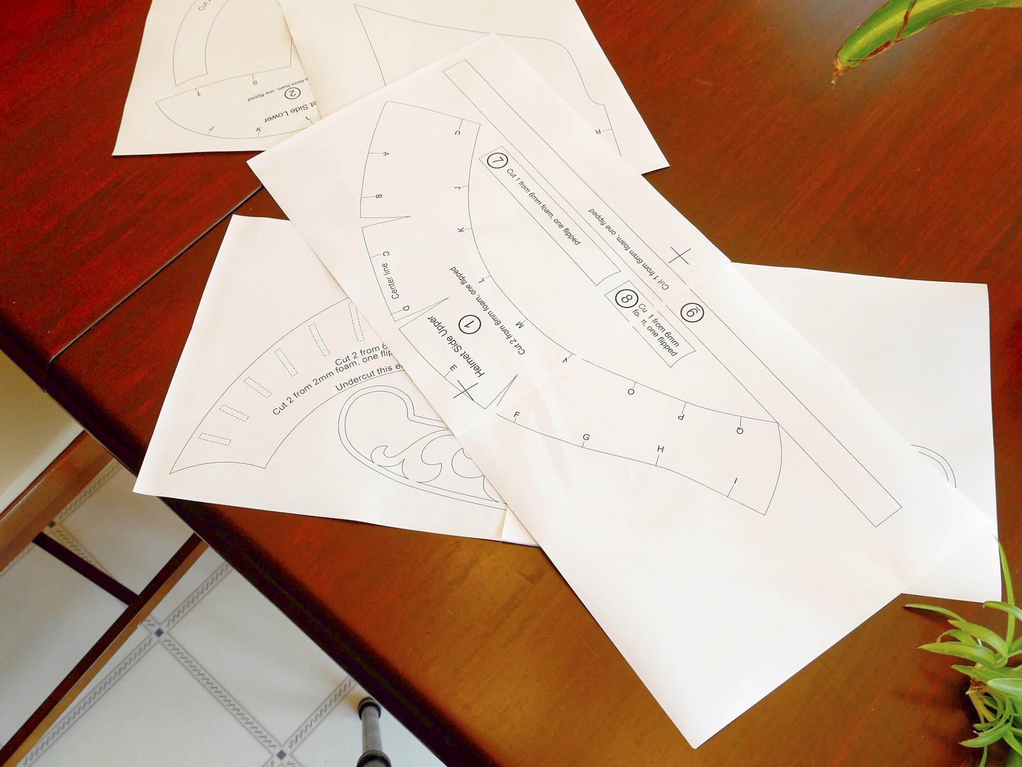 DIY Spartan Helmet Costume From Foam! : 27 Steps (with Pictures ...