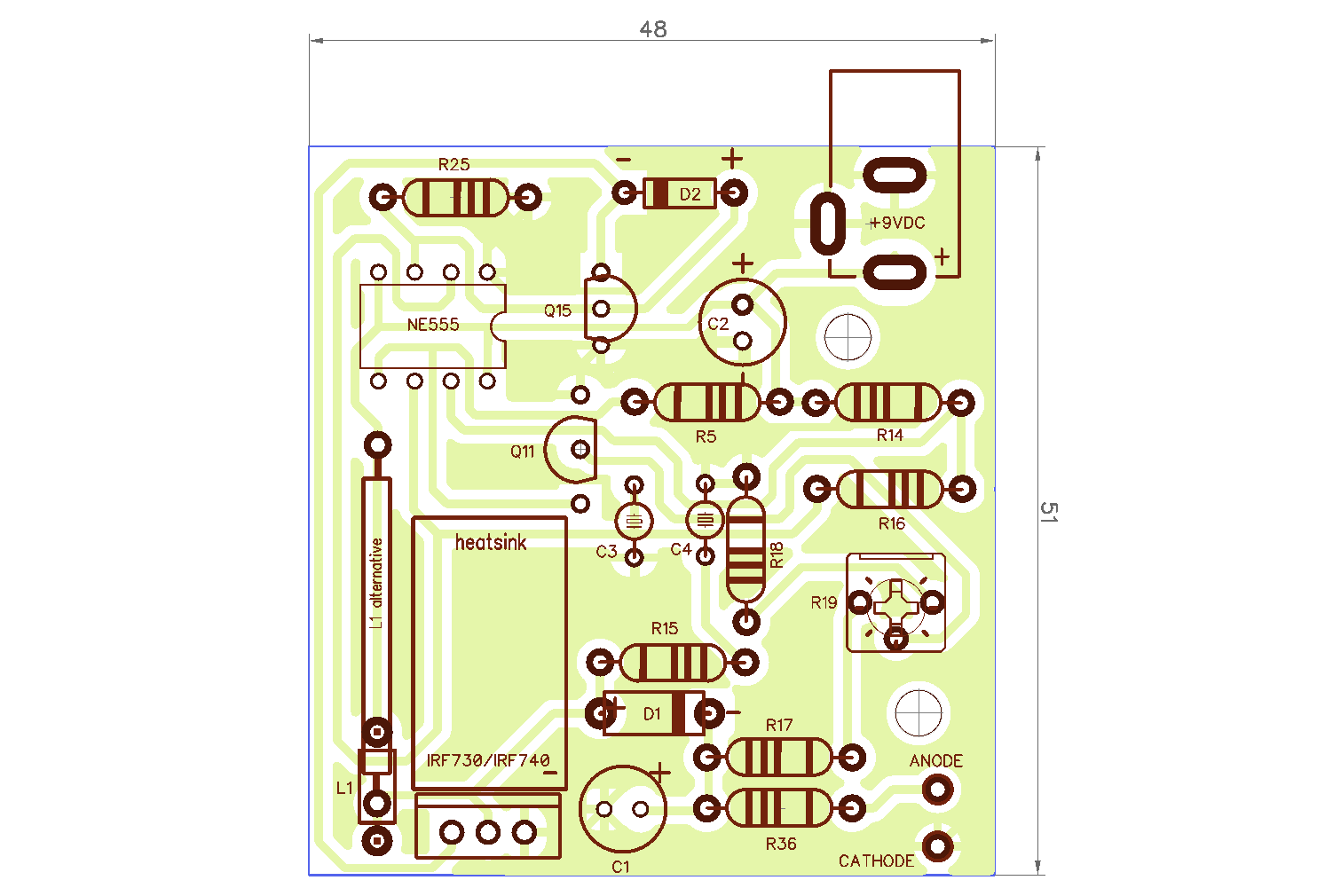 High Voltage Power Supply for Nixie and Valve Tubes : 6 Steps (with ...