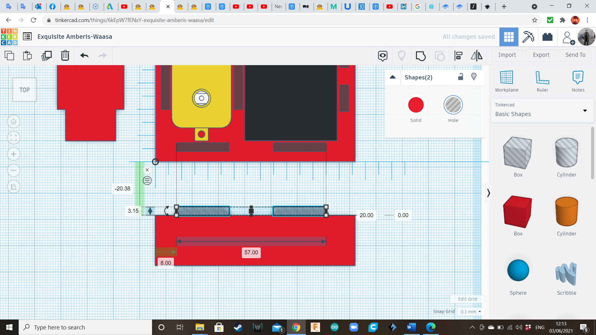 Tinkercad Robotics for School: Laser-cut Walking Machine! : 27 Steps ...
