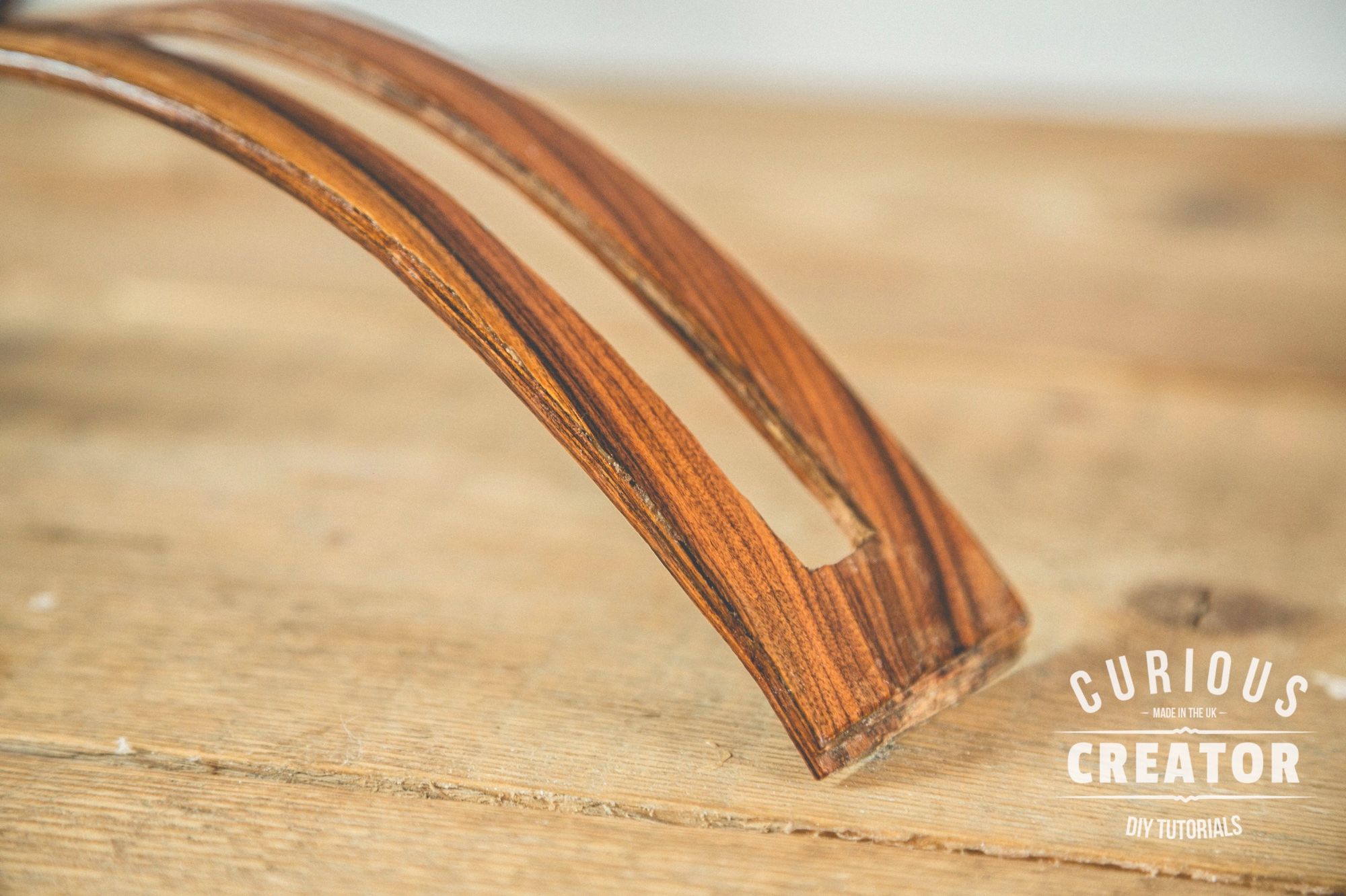 Curved Wood Laptop Stand : 4 Steps (with Pictures) - Instructables