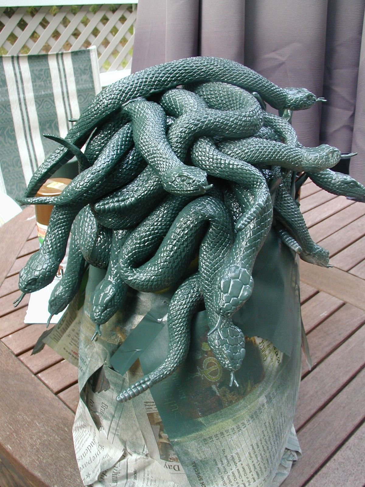 Medusa Headpiece and Costume - Instructables