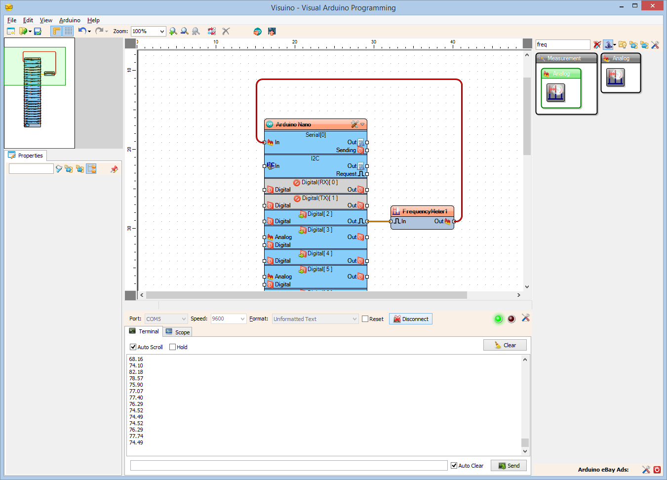 Arduino Nano and Visuino: Measure Motor Speed (RPM) With Optocoupler ...