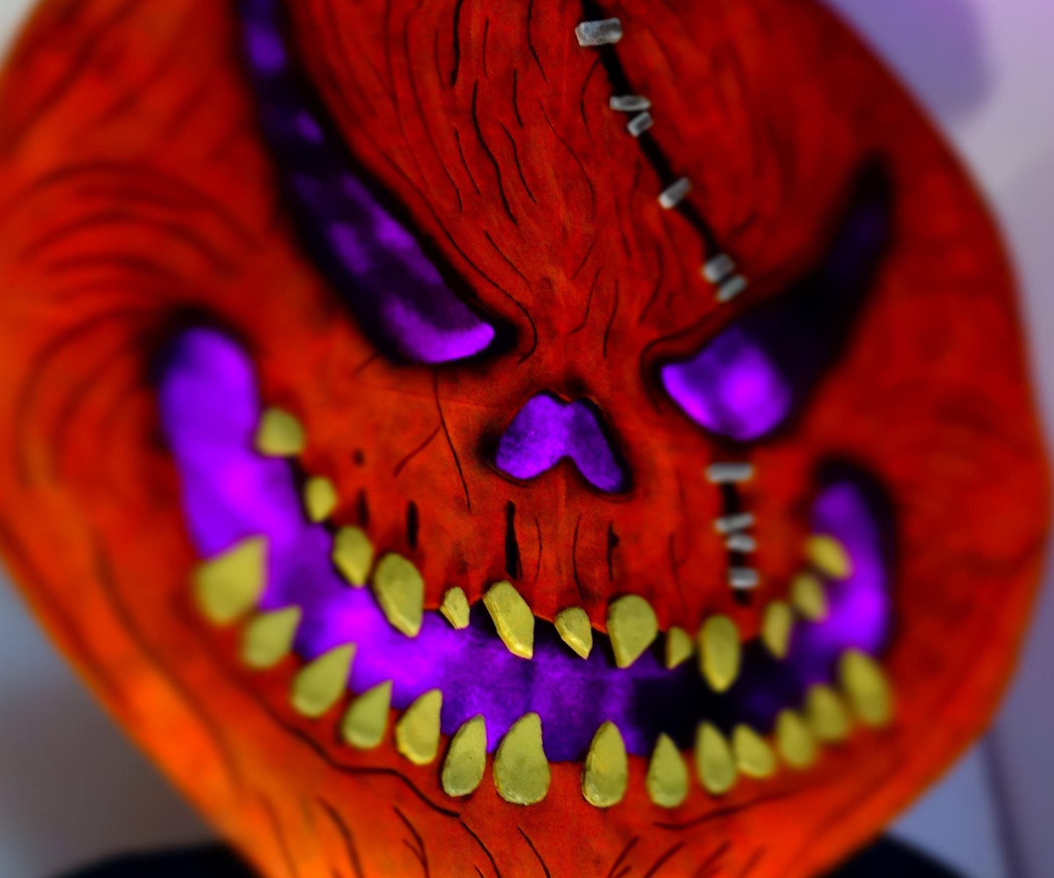 DIY Halloween Pumpkin Monster : 8 Steps (with Pictures) - Instructables