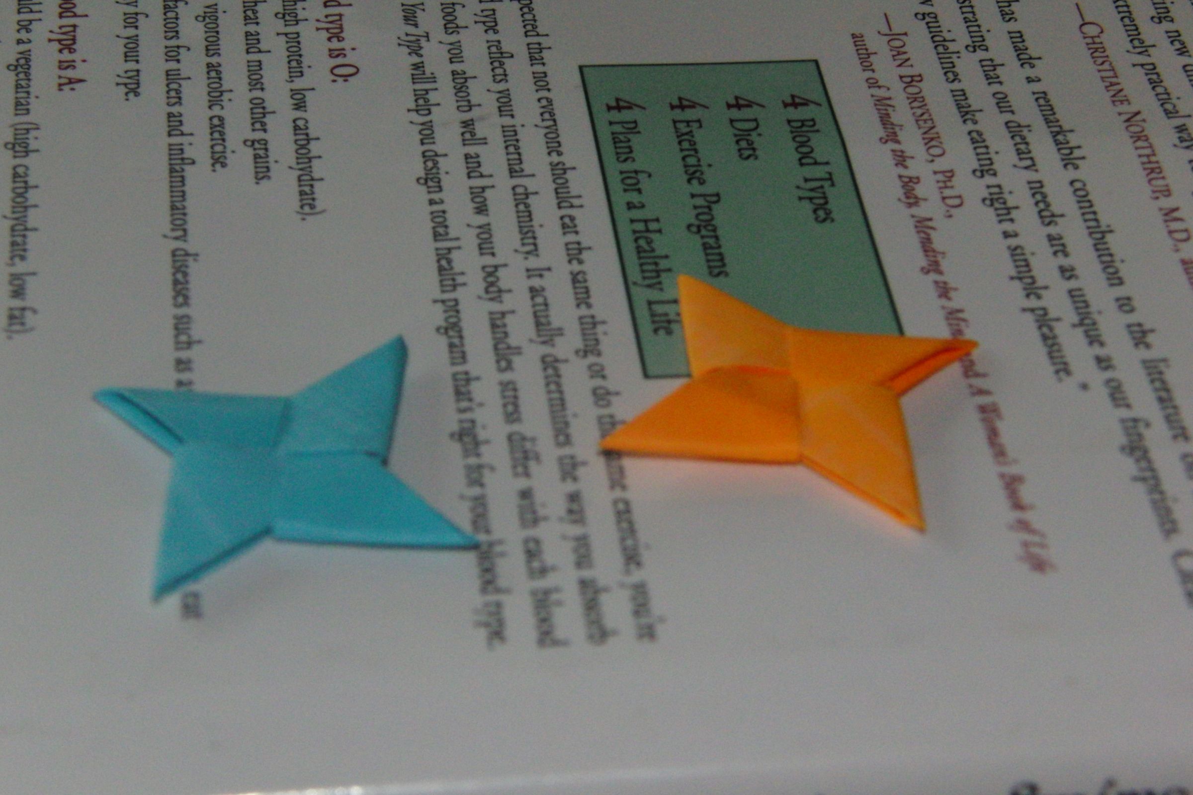 How to Make a Paper Ninja Star! : 4 Steps - Instructables