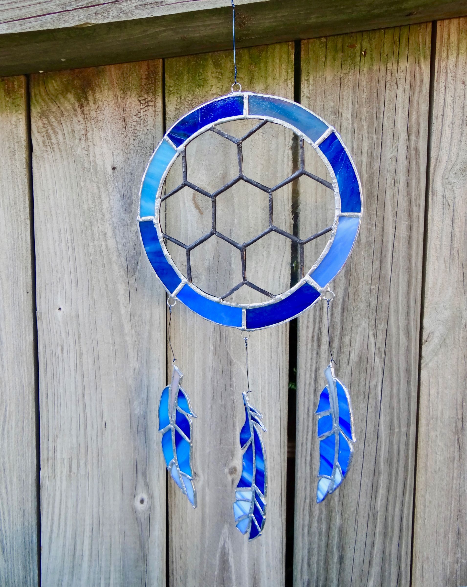 Stained Glass Blue Suncatcher : 10 Steps (with Pictures) - Instructables