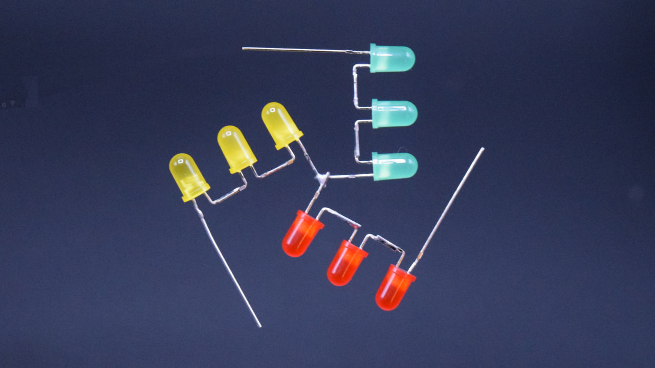 LED Chaser Circuit Without IC : 8 Steps (with Pictures) - Instructables