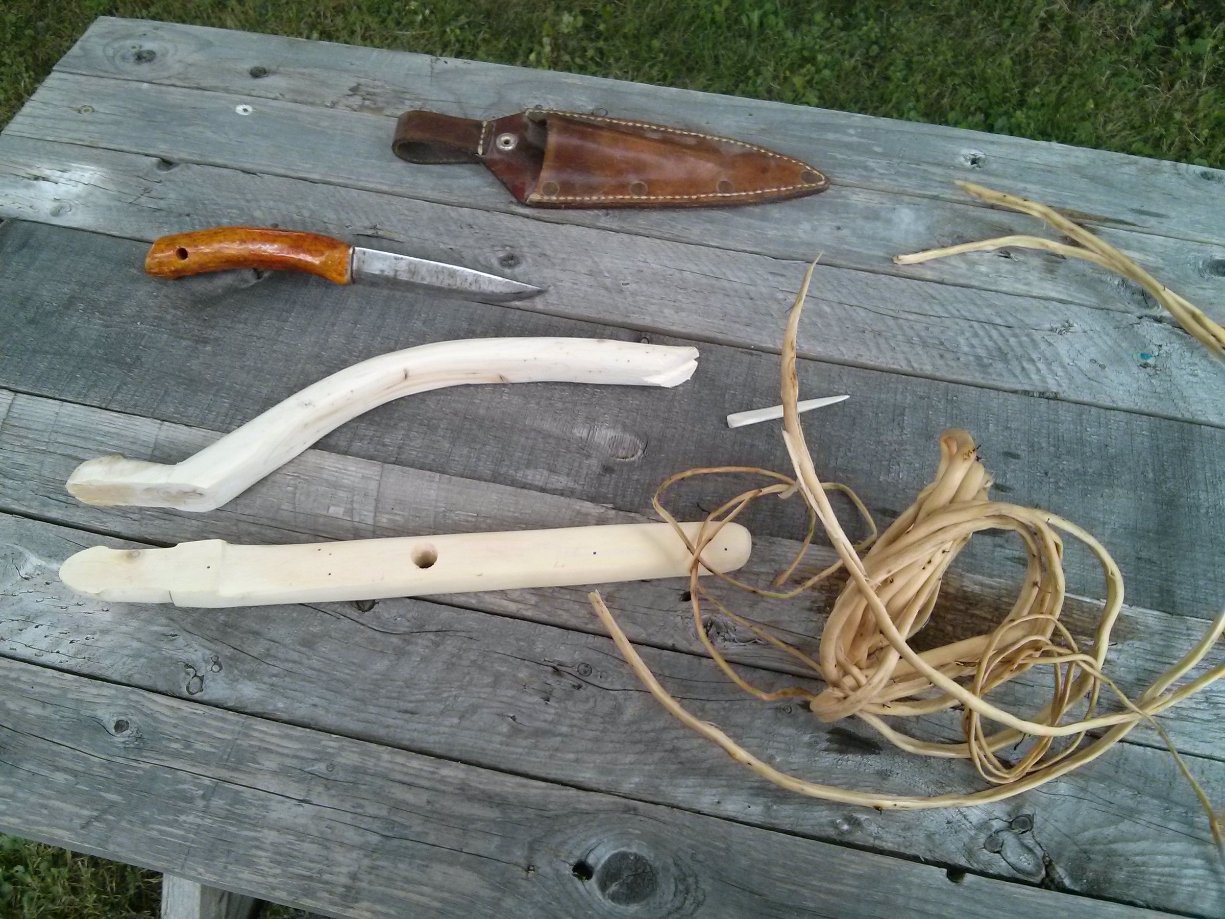 Handcarved Native American Halibut Hook : 9 Steps (with Pictures ...