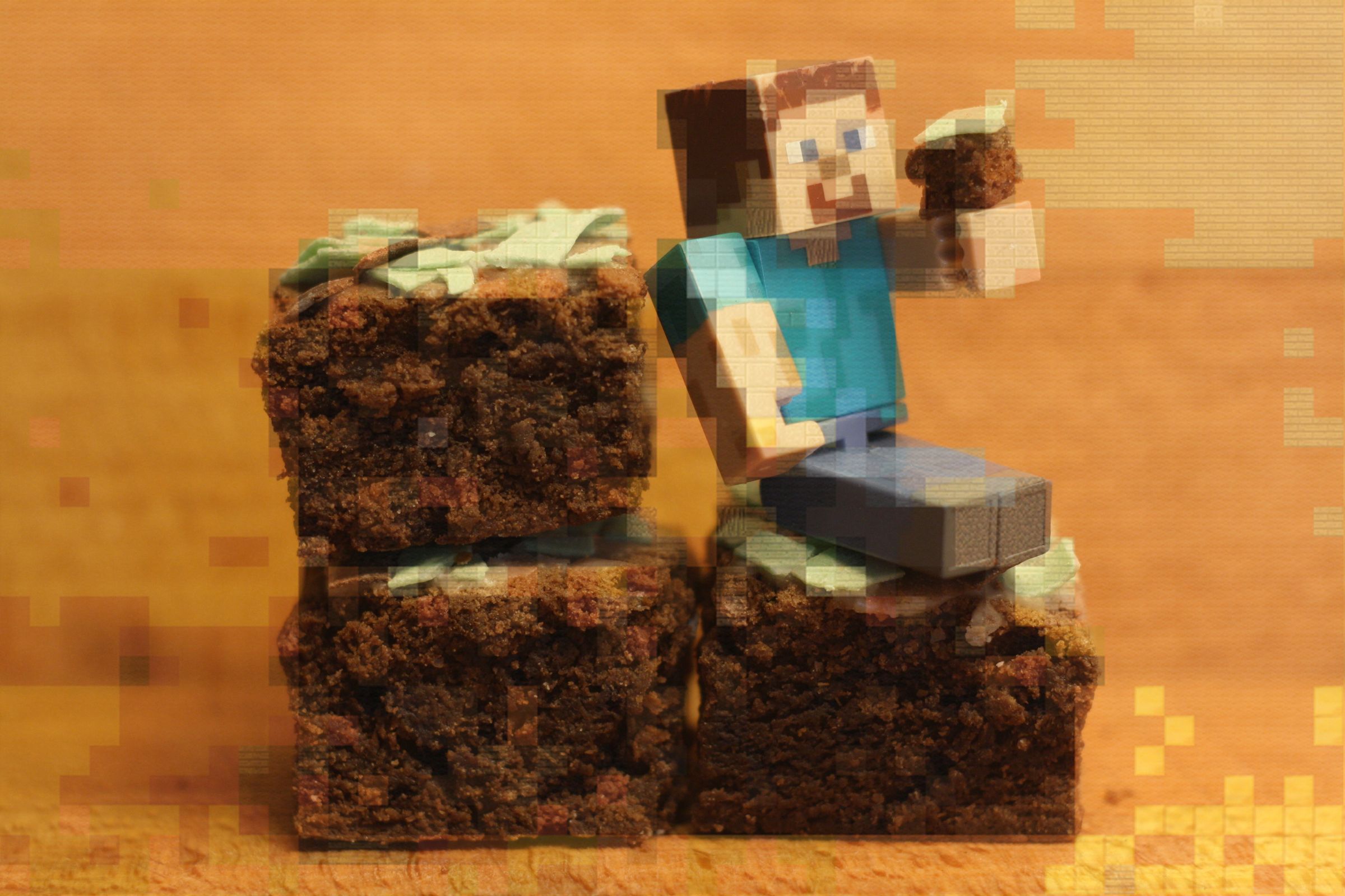 Minecraft Block Brownies : 13 Steps - Instructables