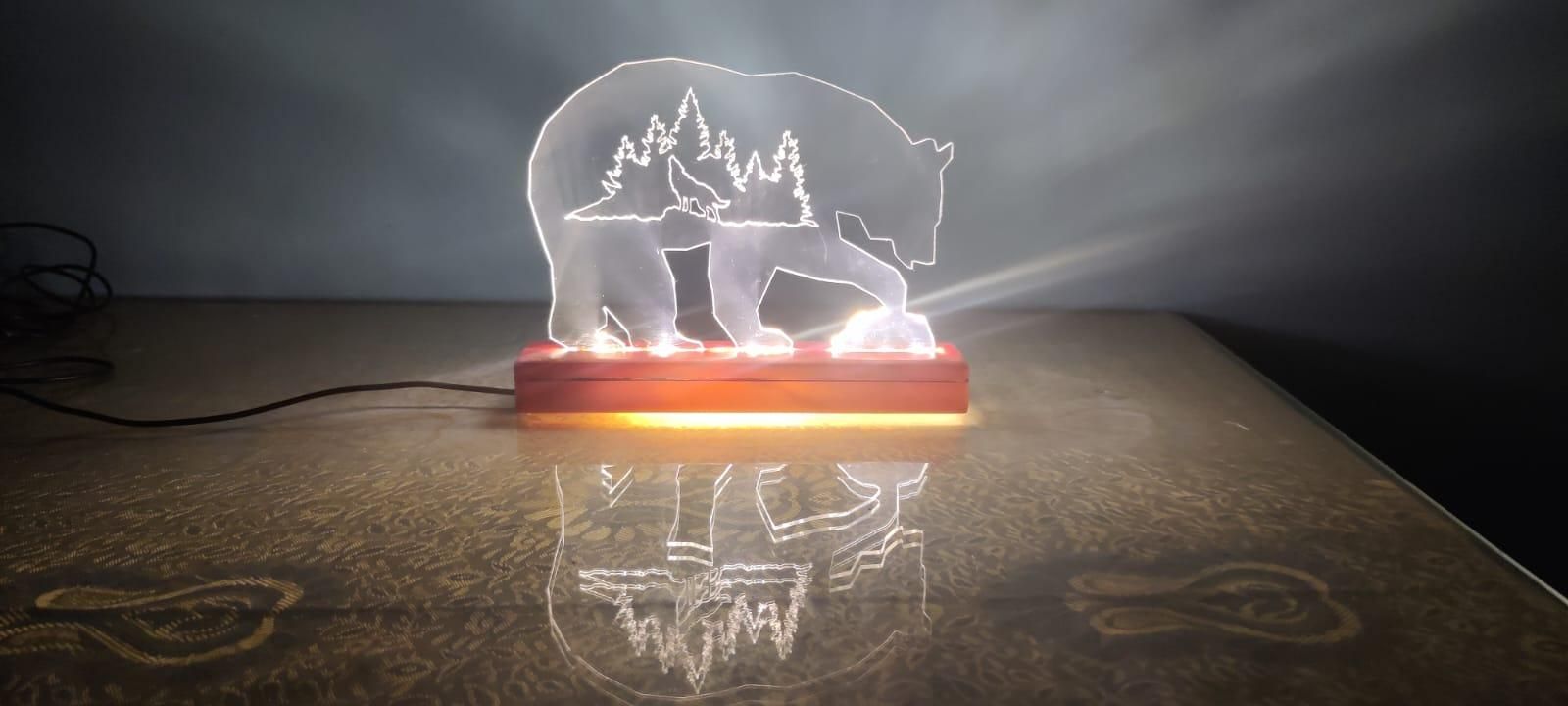 A Simple Acrylic Desk Light : 5 Steps (with Pictures) - Instructables