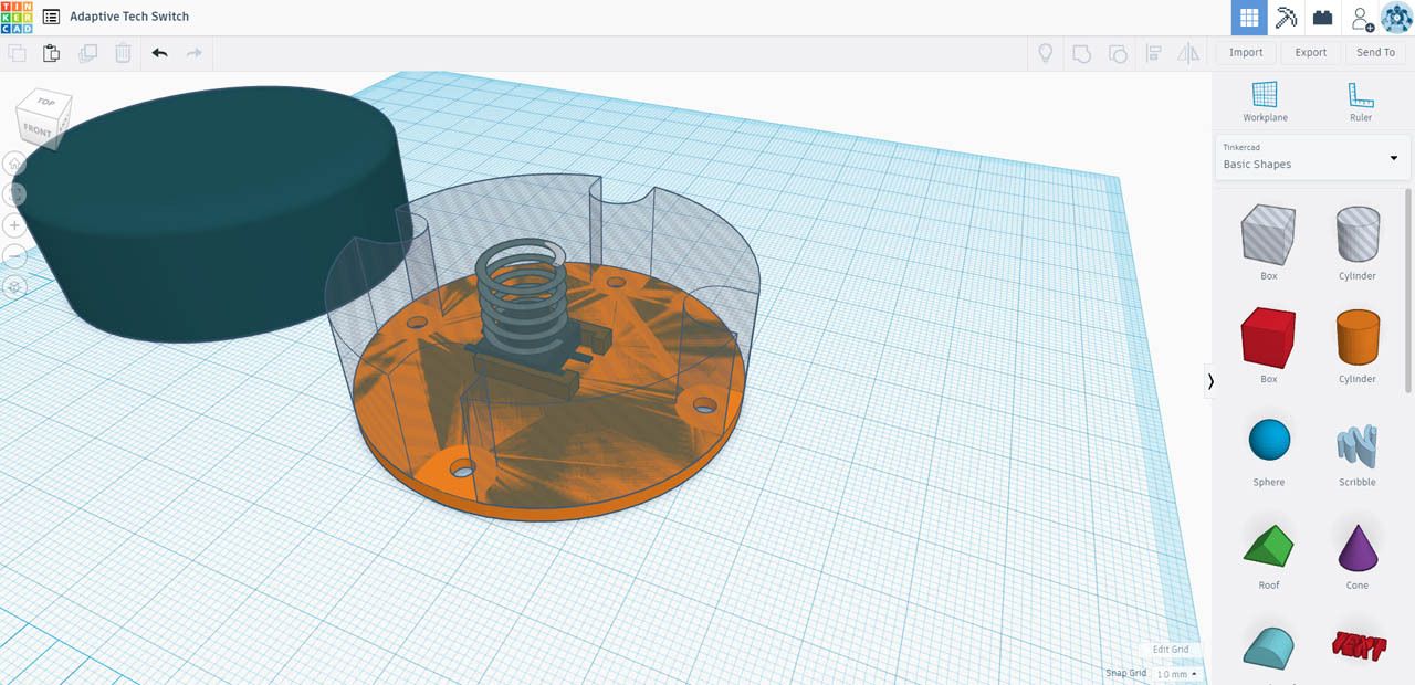 Create Adaptive Switches With TinkerCAD and 3D Printing : 8 Steps (with ...