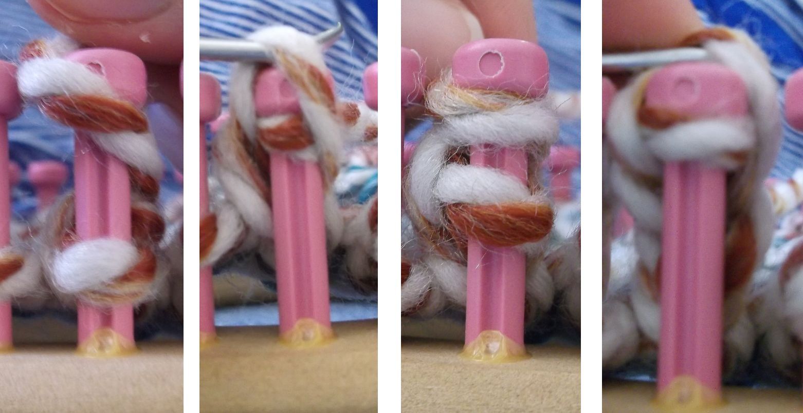 Loom Knitting Cables : 6 Steps (with Pictures) - Instructables