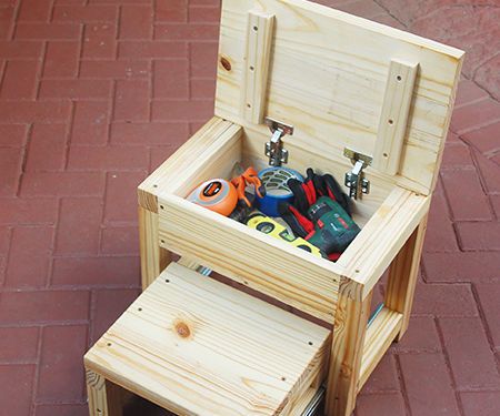 Stepstool and Toolbox in One! (with Pictures) - Instructables