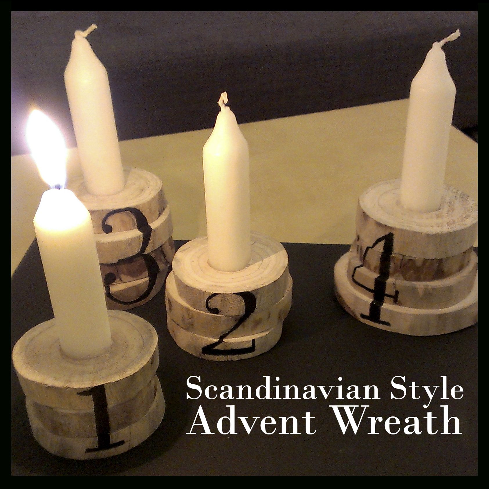 Scandinavian Style Advent Wreath : 5 Steps (with Pictures) - Instructables
