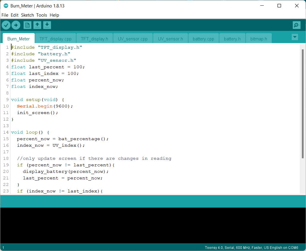 The B.U.R.N. Meter: Rechargeable Arduino UV Index Meter : 7 Steps (with Pictures) - Instructables