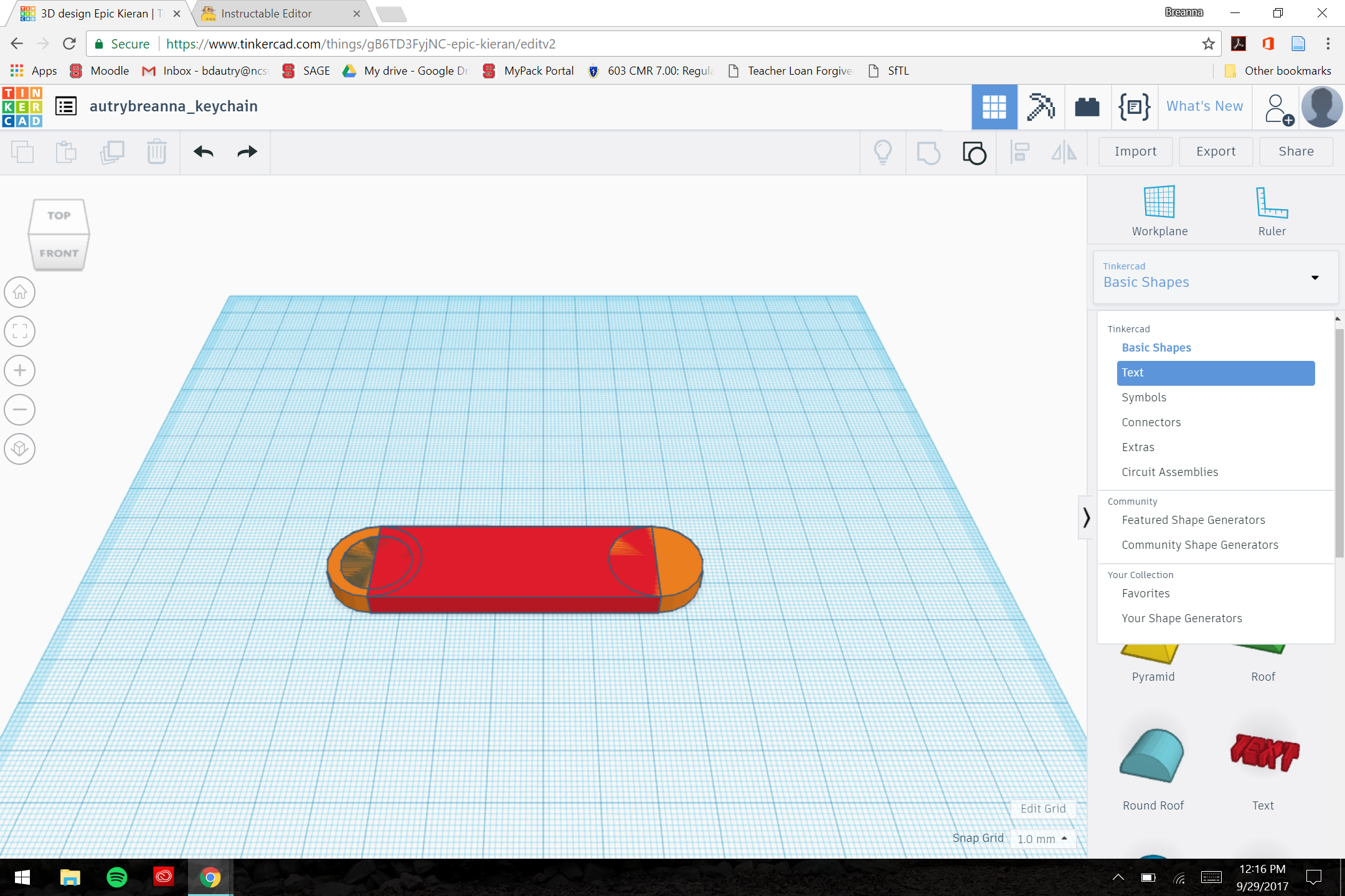 How to Use TinkerCad: Keychain Edition : 7 Steps (with Pictures ...
