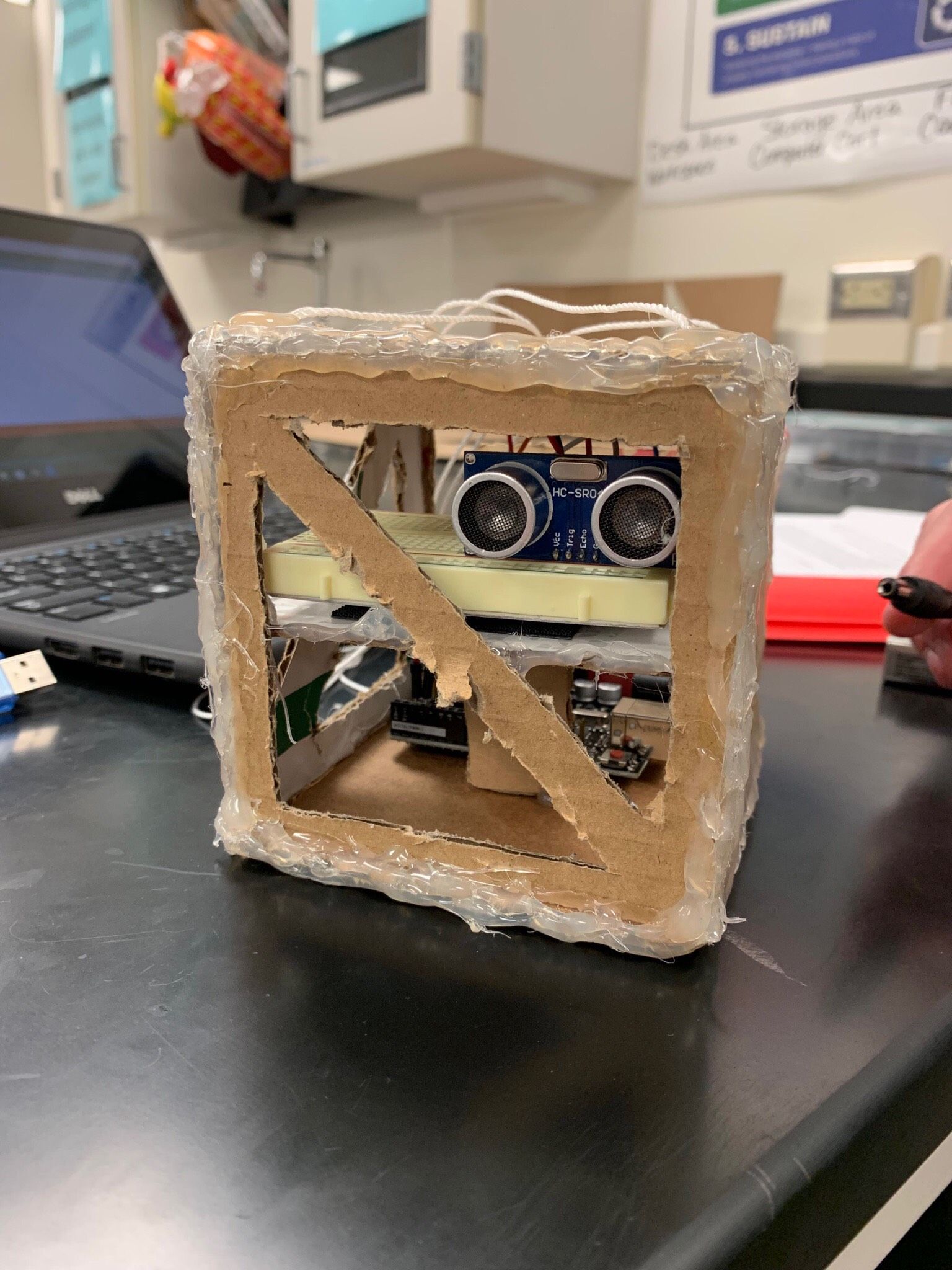 Cubesat With Ultrasonic Sensor : 10 Steps - Instructables