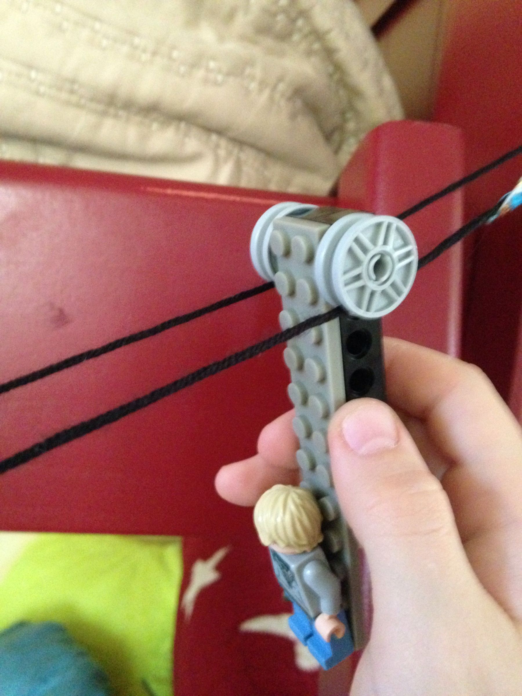 Lego Zip Line! : 7 Steps - Instructables