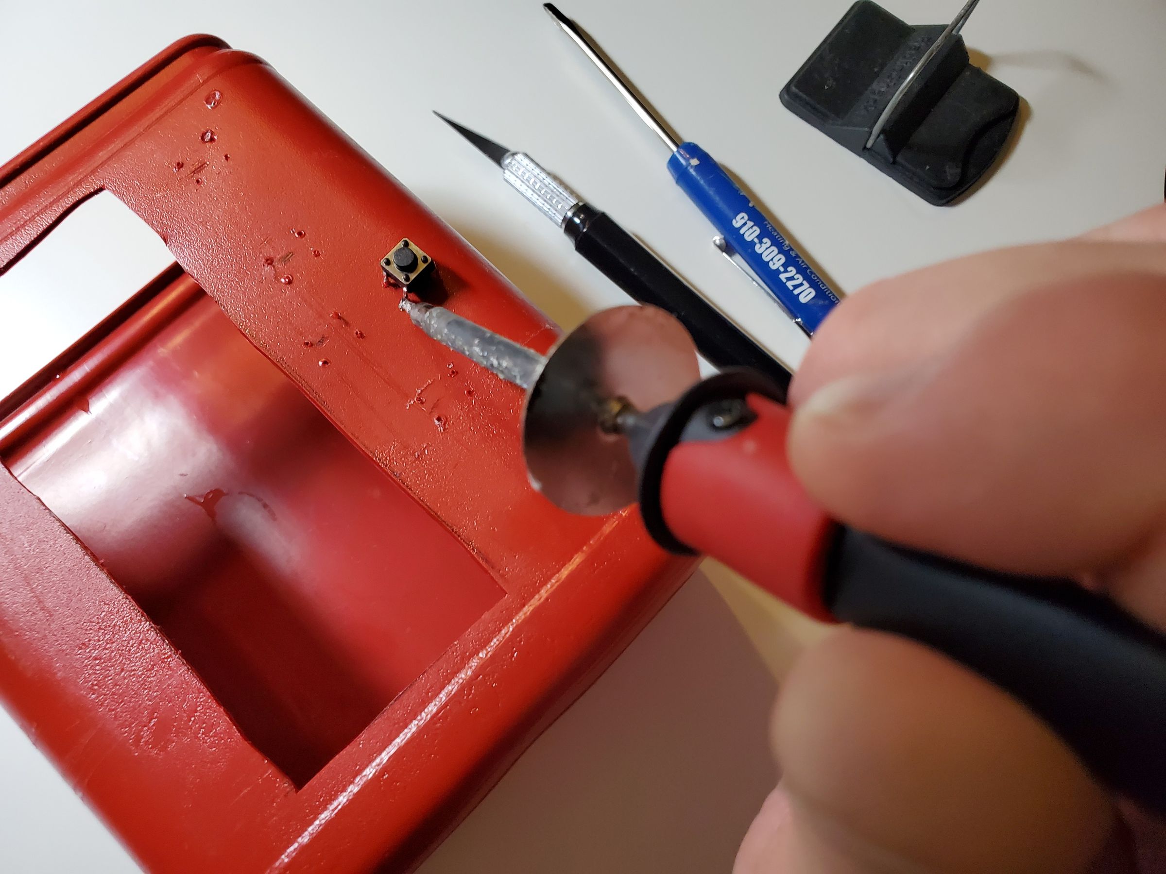 Handheld Arduino Paper Rock Scissors Game Using 20x4 LCD Display With ...