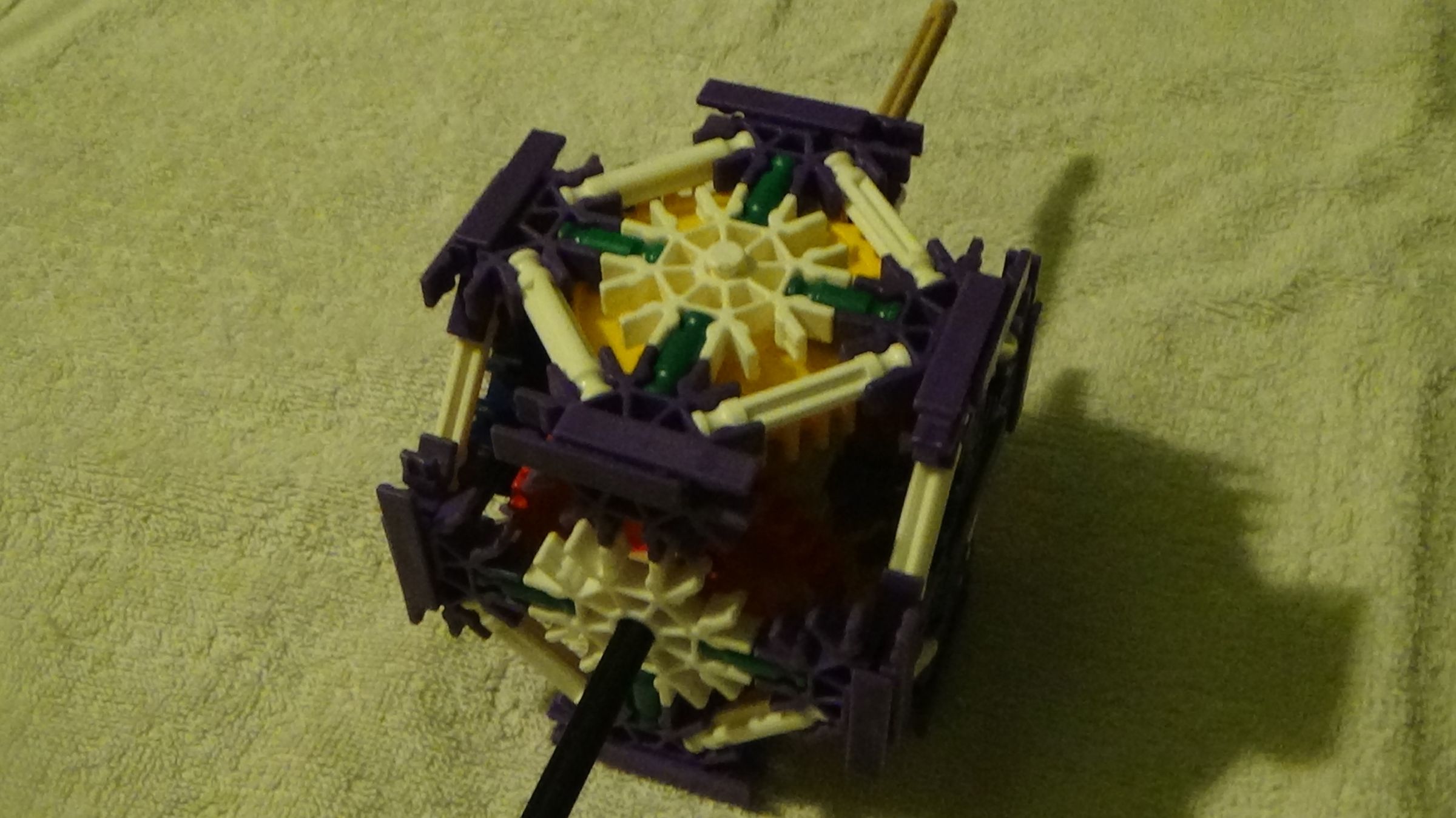 K'nex Flywheel Ball Launcher (by Austron) Instructions : 9 Steps ...