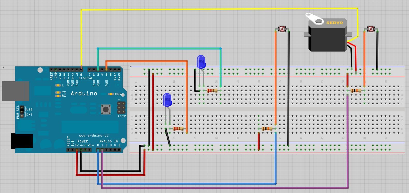 Arduino Light Seeker : 3 Steps - Instructables