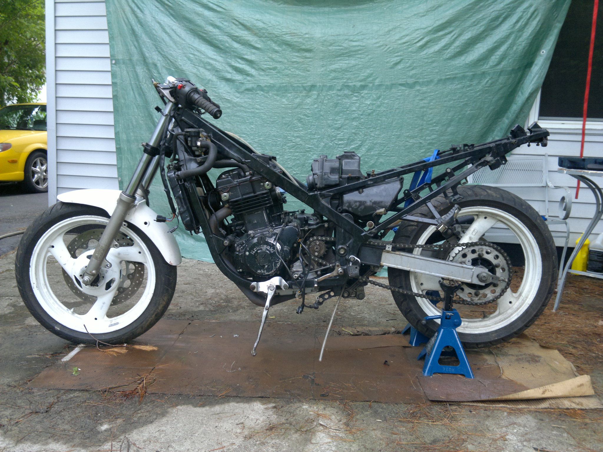1993 EX500 Race Bike - Complete Rebuild : 7 Steps (with Pictures ...