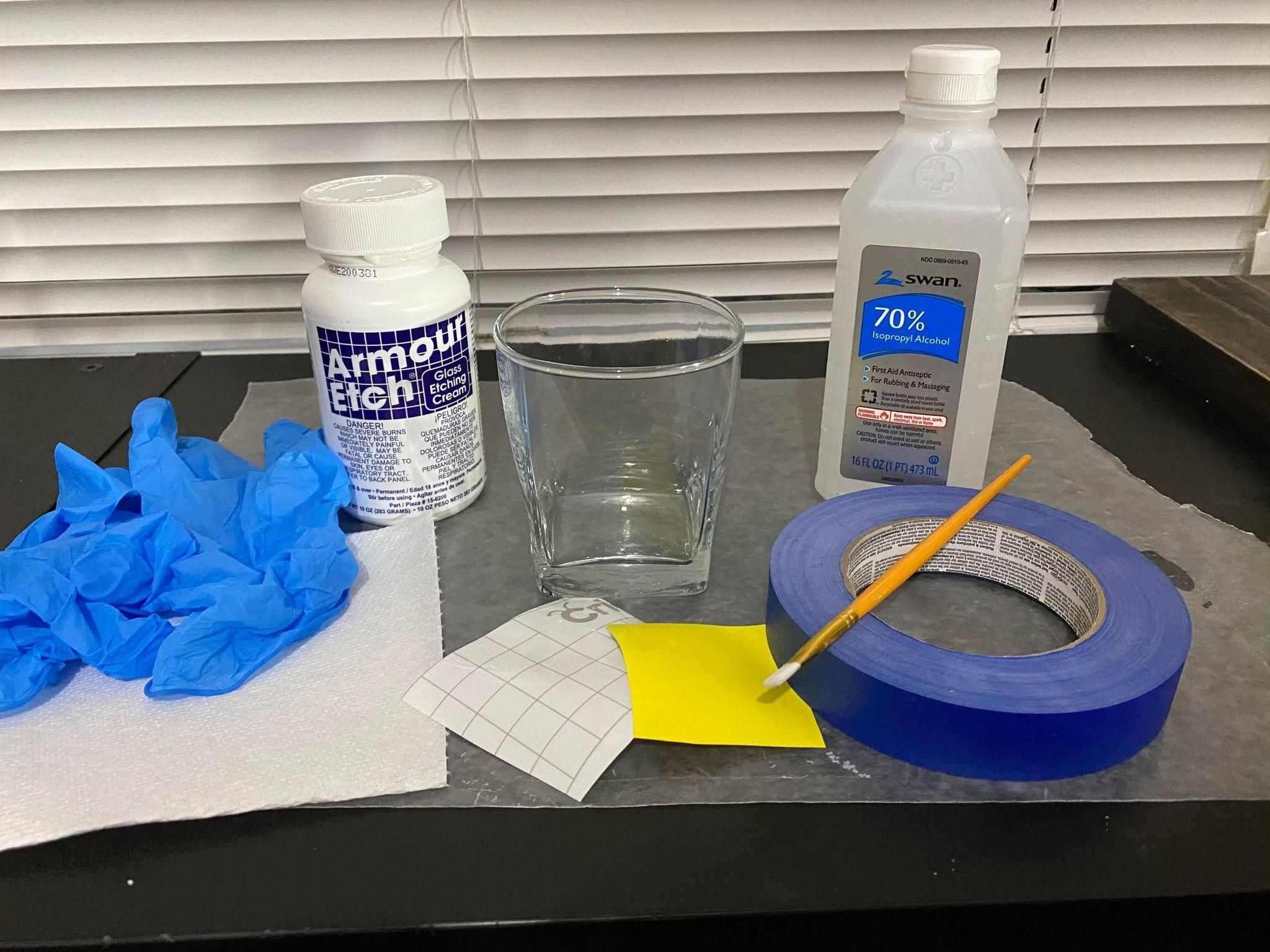 How to Etch on a Glass Cup : 6 Steps (with Pictures) - Instructables