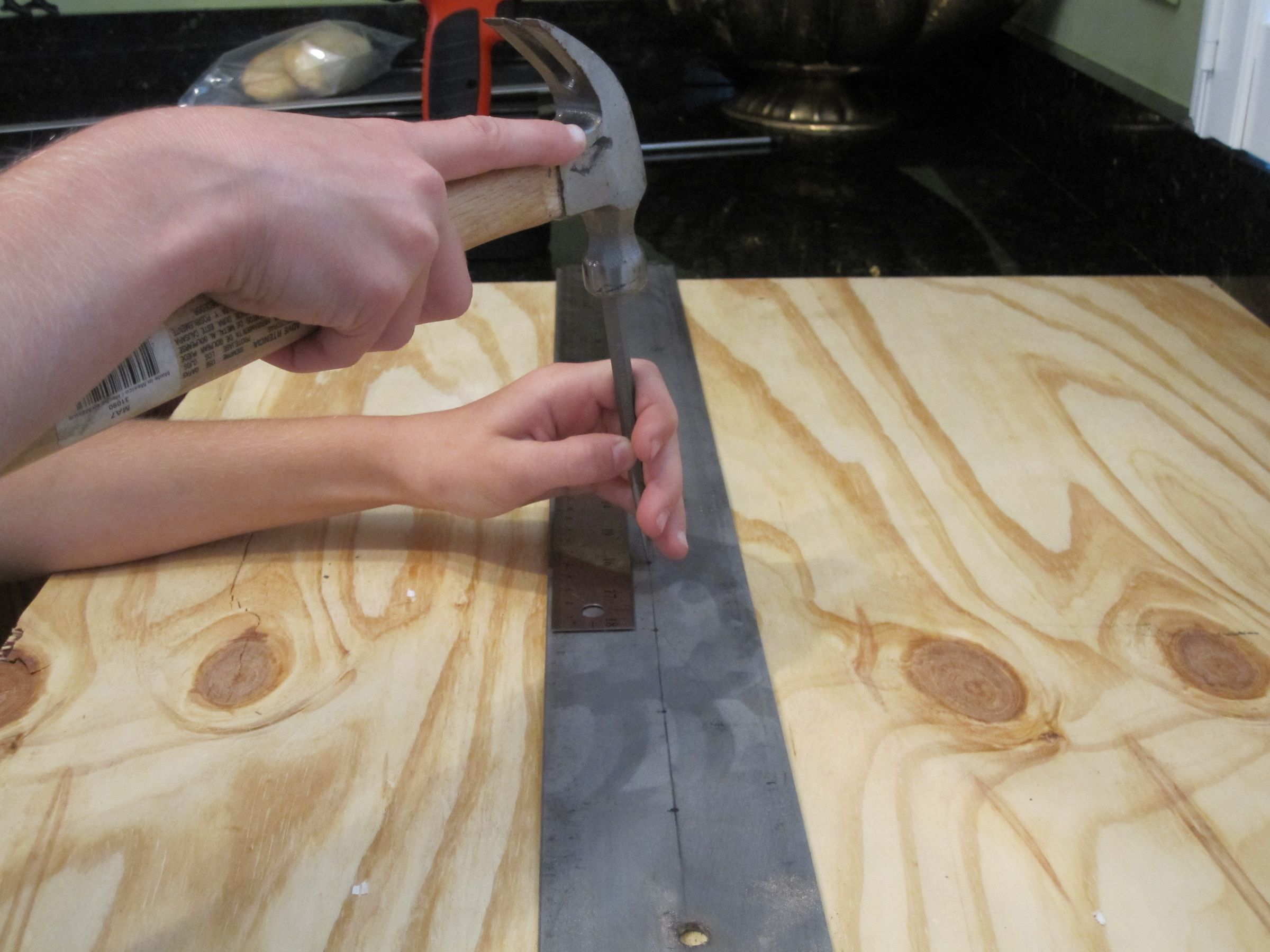 PUMPKIN AXLE PUNCH to Create Parallel Axle Holes for a Pumpkin Racer ...