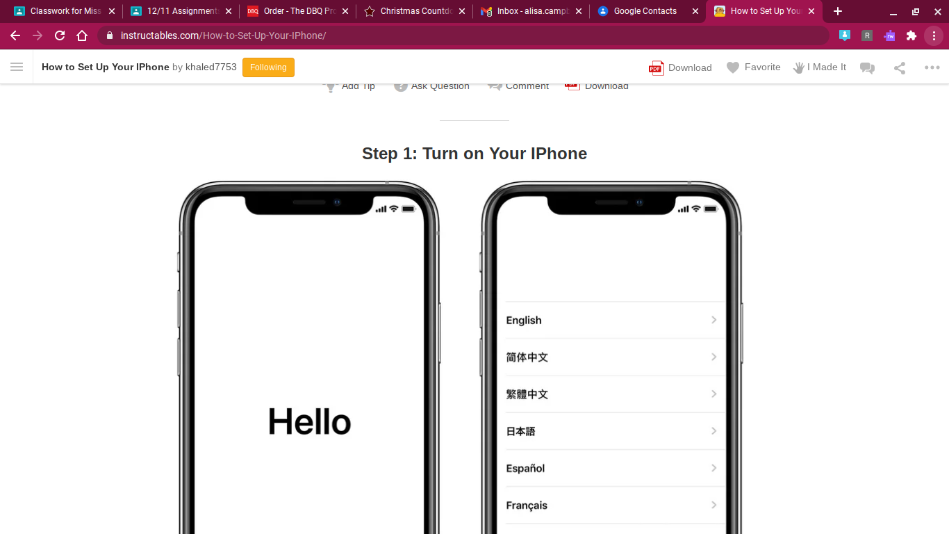 How to Set Up Your IPhone : 9 Steps - Instructables
