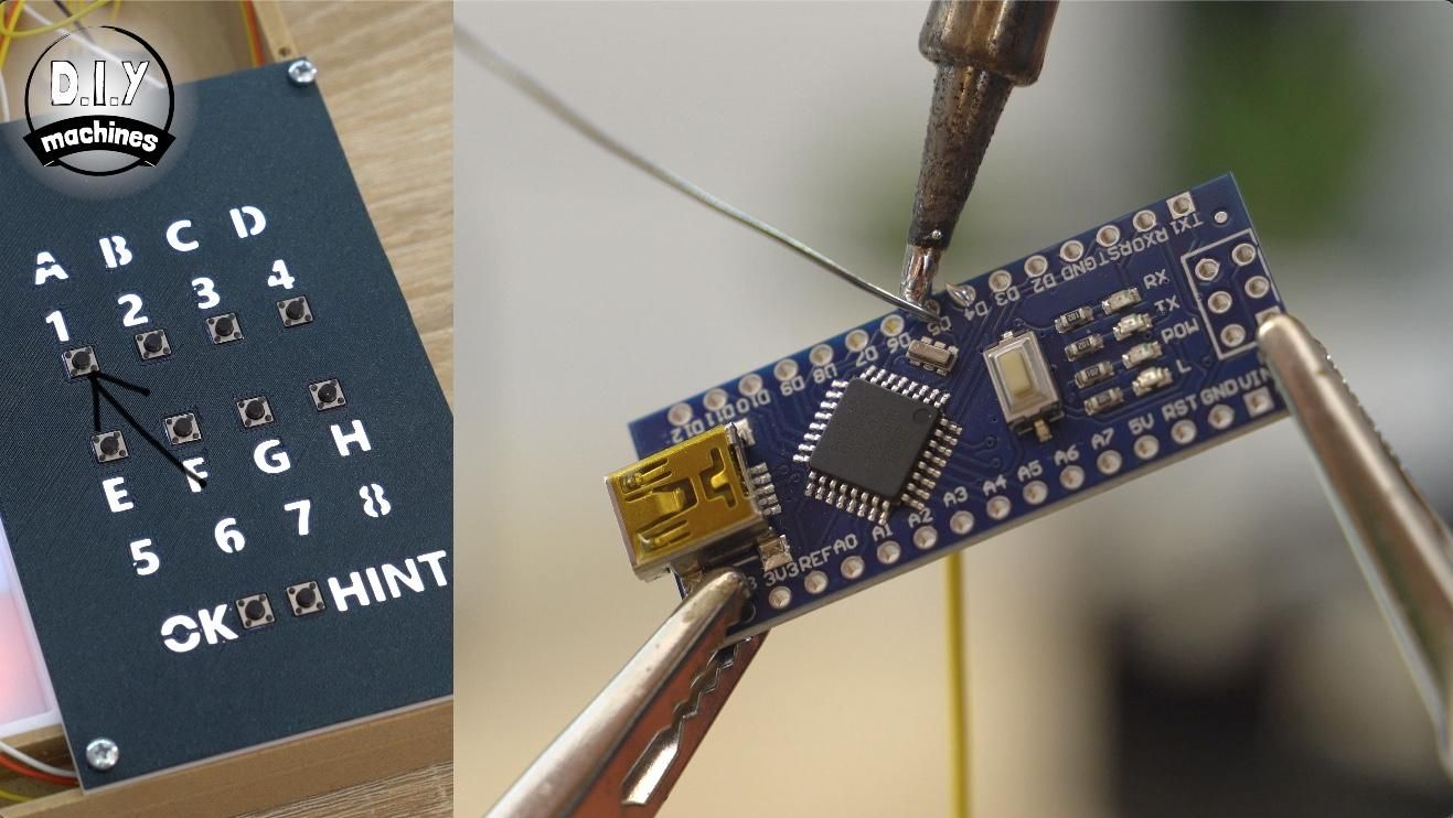 DIY Super Smart Chessboard | Play Online or Against Raspberry Pi : 34 ...