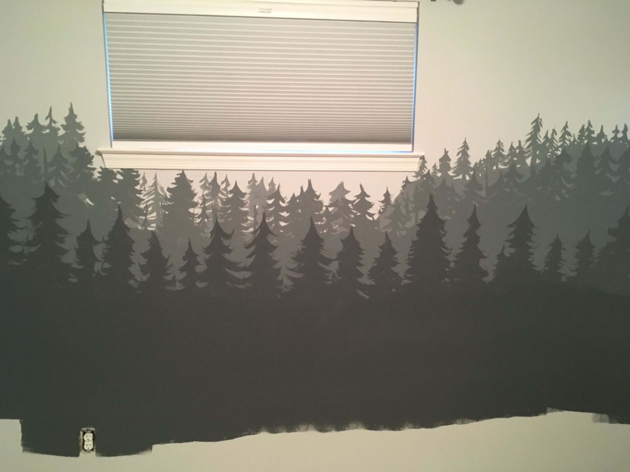 Make Your Own Forest Wall Mural : 7 Steps (with Pictures) - Instructables