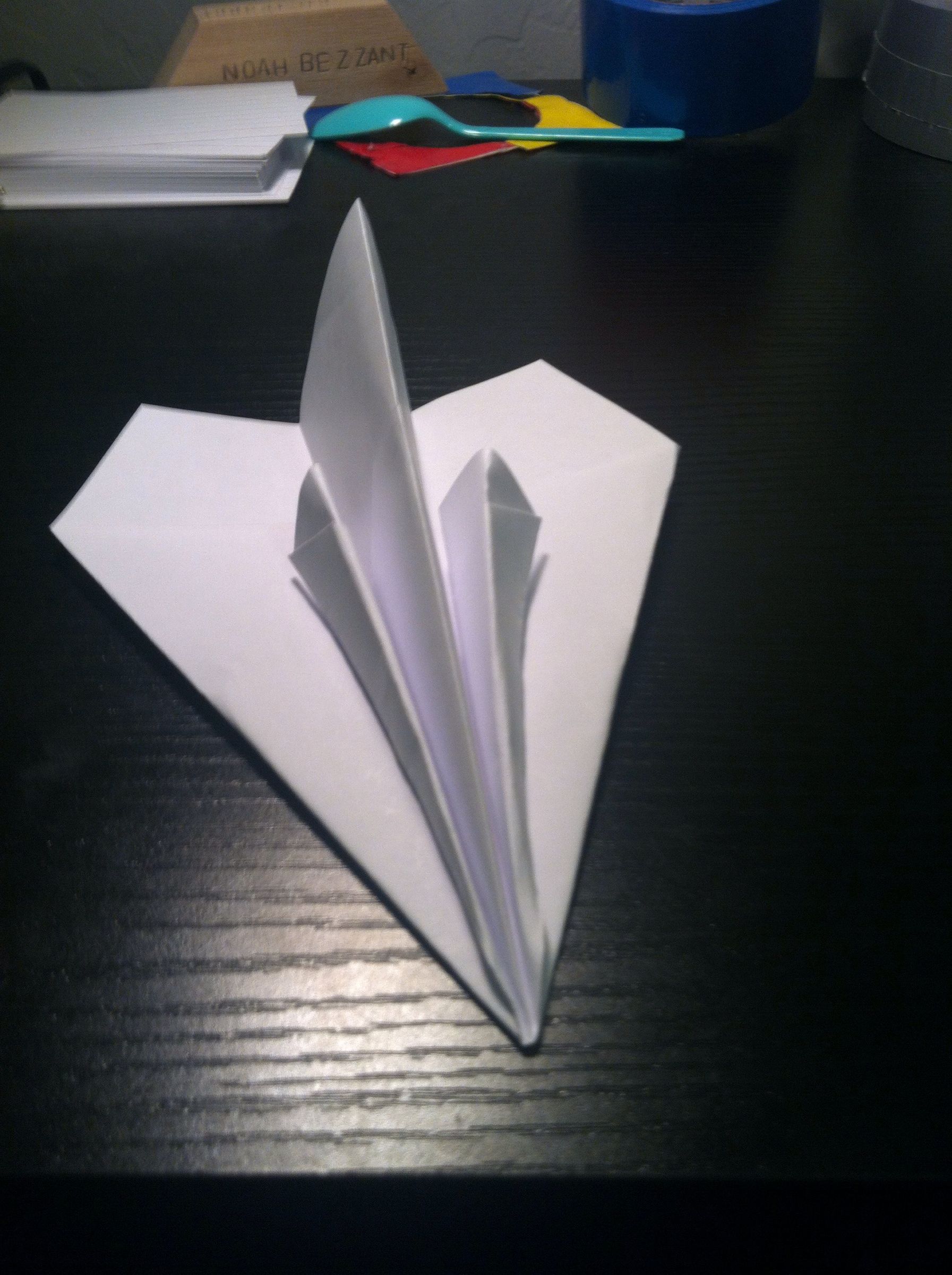 Paper Flapping Glider : 8 Steps - Instructables