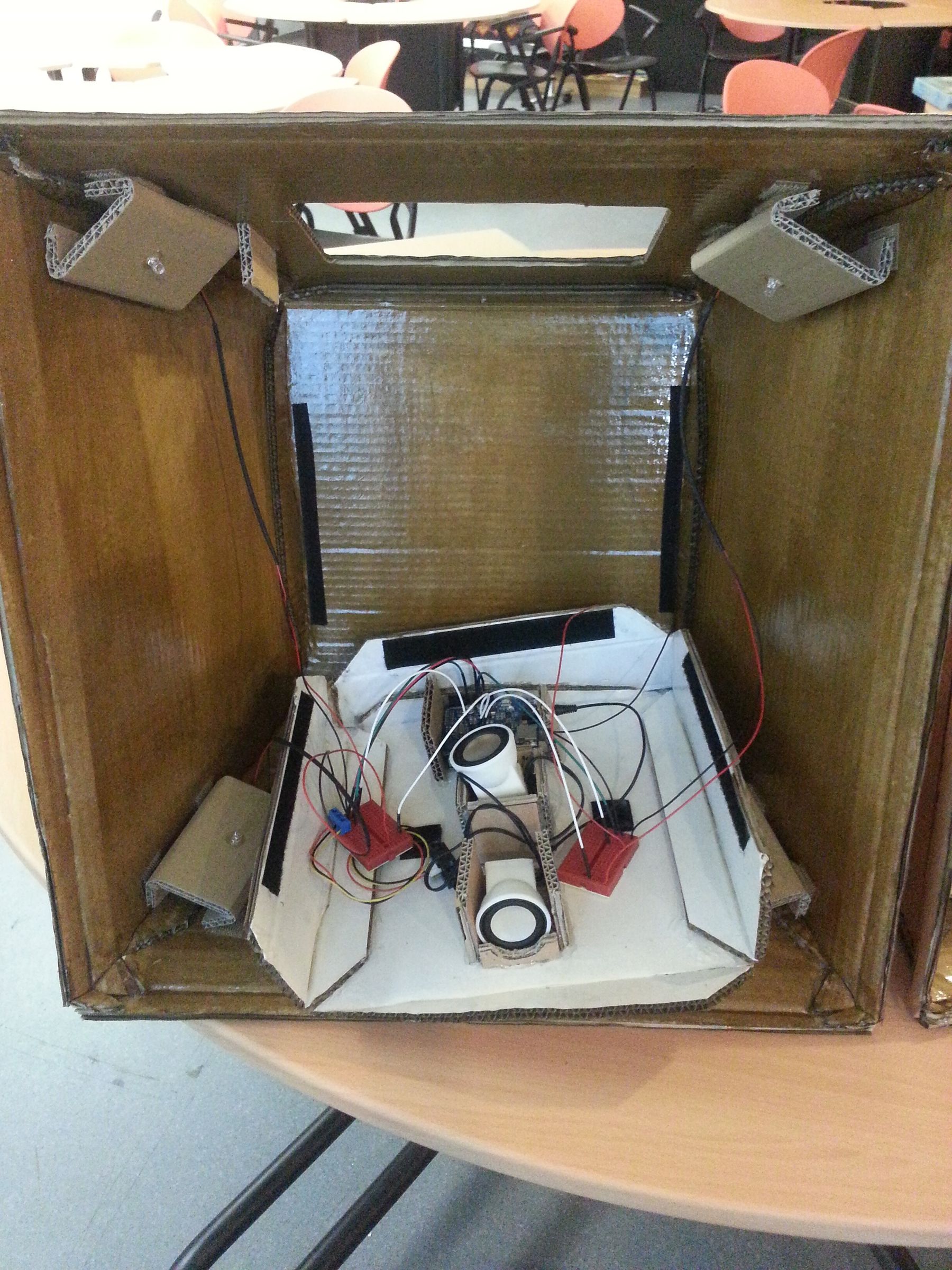 Interactive Recycling Cardboard Bins : 5 Steps (with Pictures ...
