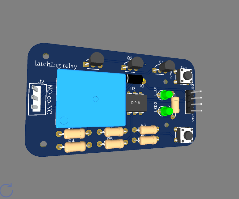 Latching Relay Module With Physical Button Input And Arduino Compatible 9466
