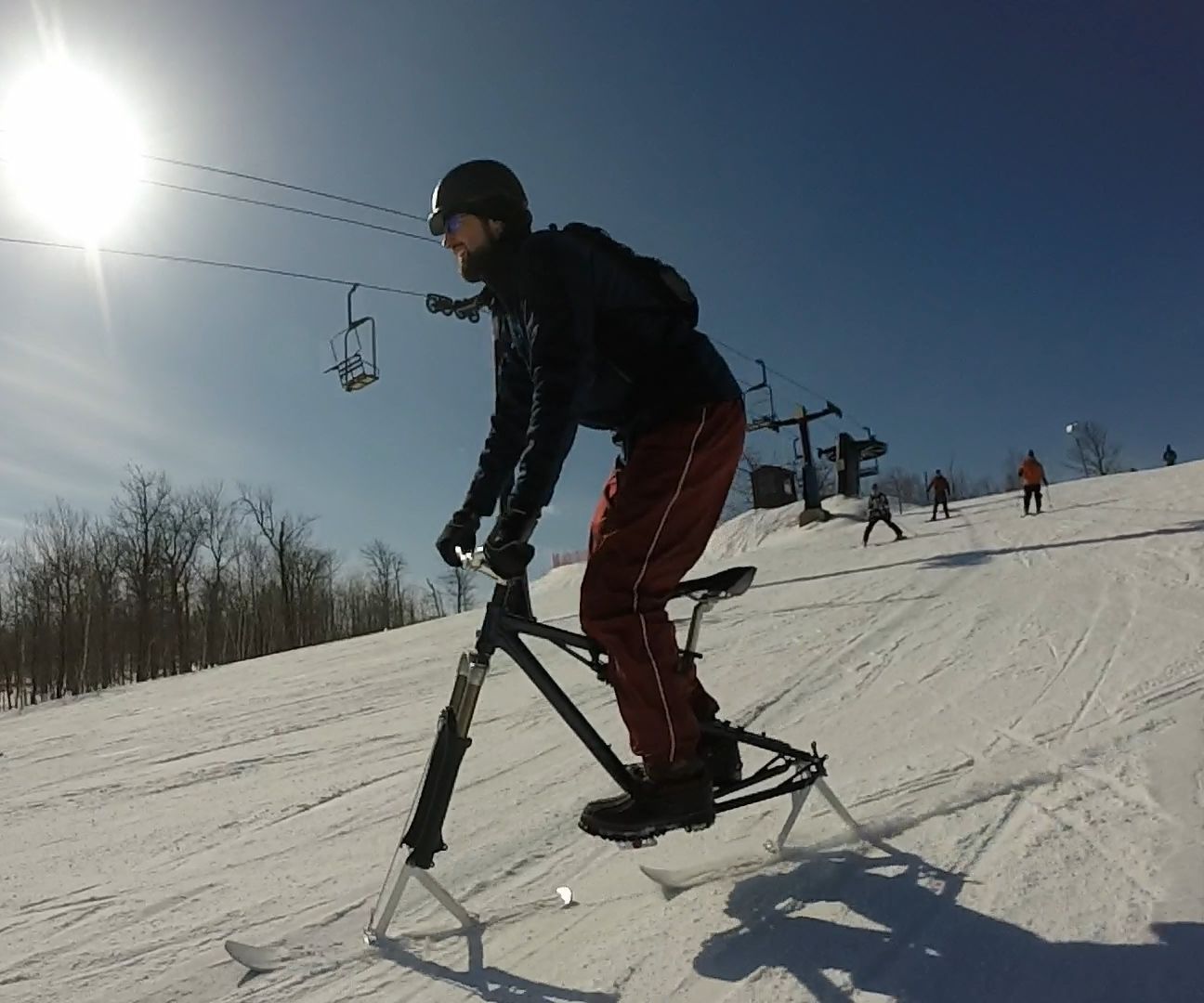 How to Create a Downhill Ski-Bike 2.0 : 8 Steps (with Pictures ...
