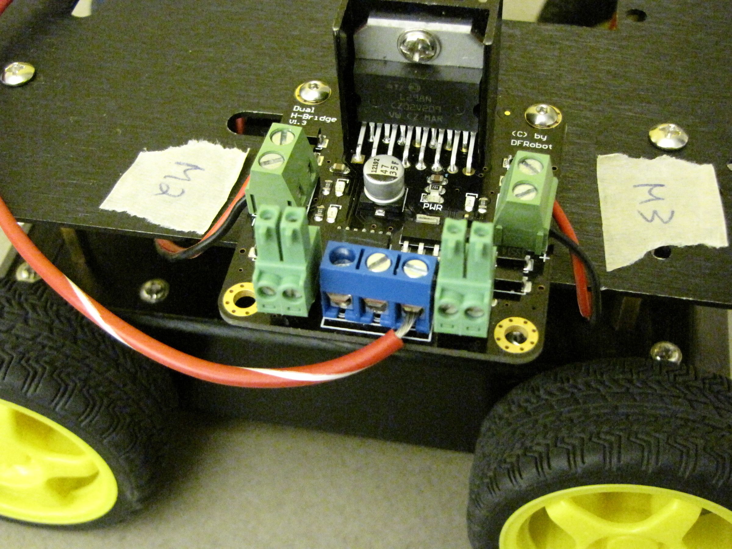 Robot Driven by PS3 Controller Through Arduino and Wifi Shield : 16 ...