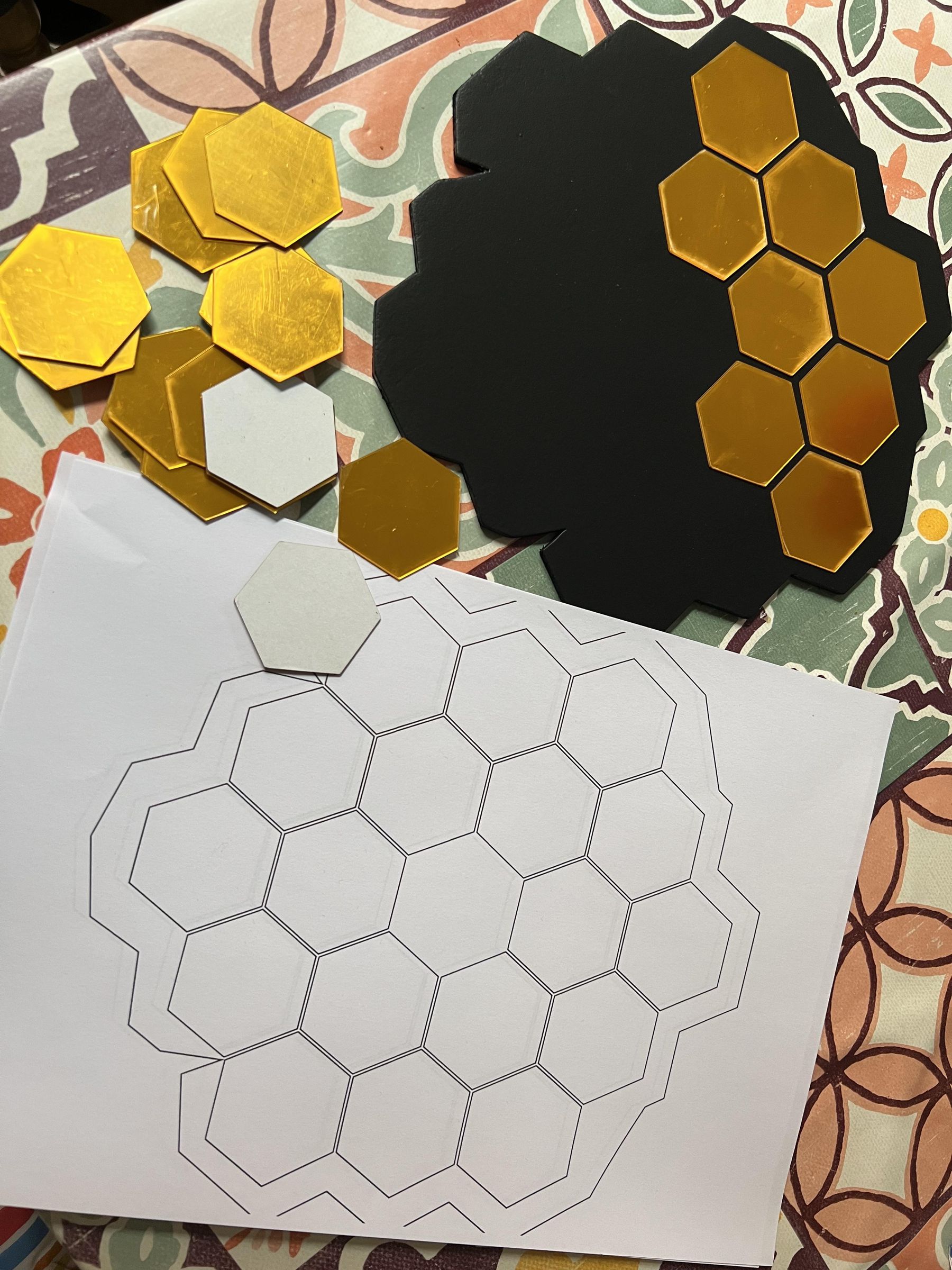 Easy DIY James Webb Telescope Mirror. : 7 Steps (with Pictures ...