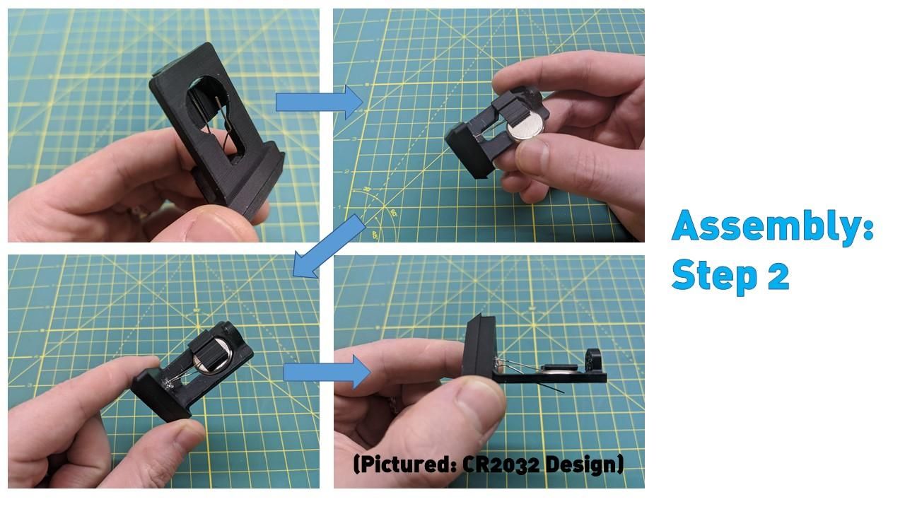 Flexlight: a Solder-free Coin Cell LED Flashlight : 3 Steps (with ...