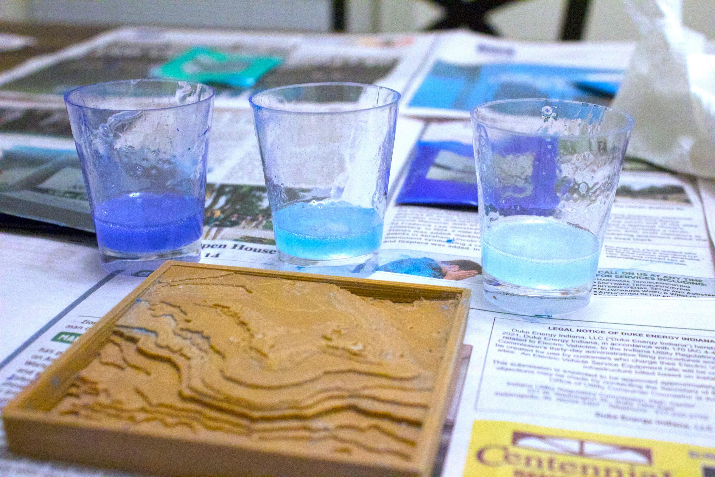 3D Printed Wood + Resin Bathymetry Coasters : 9 Steps (with Pictures ...