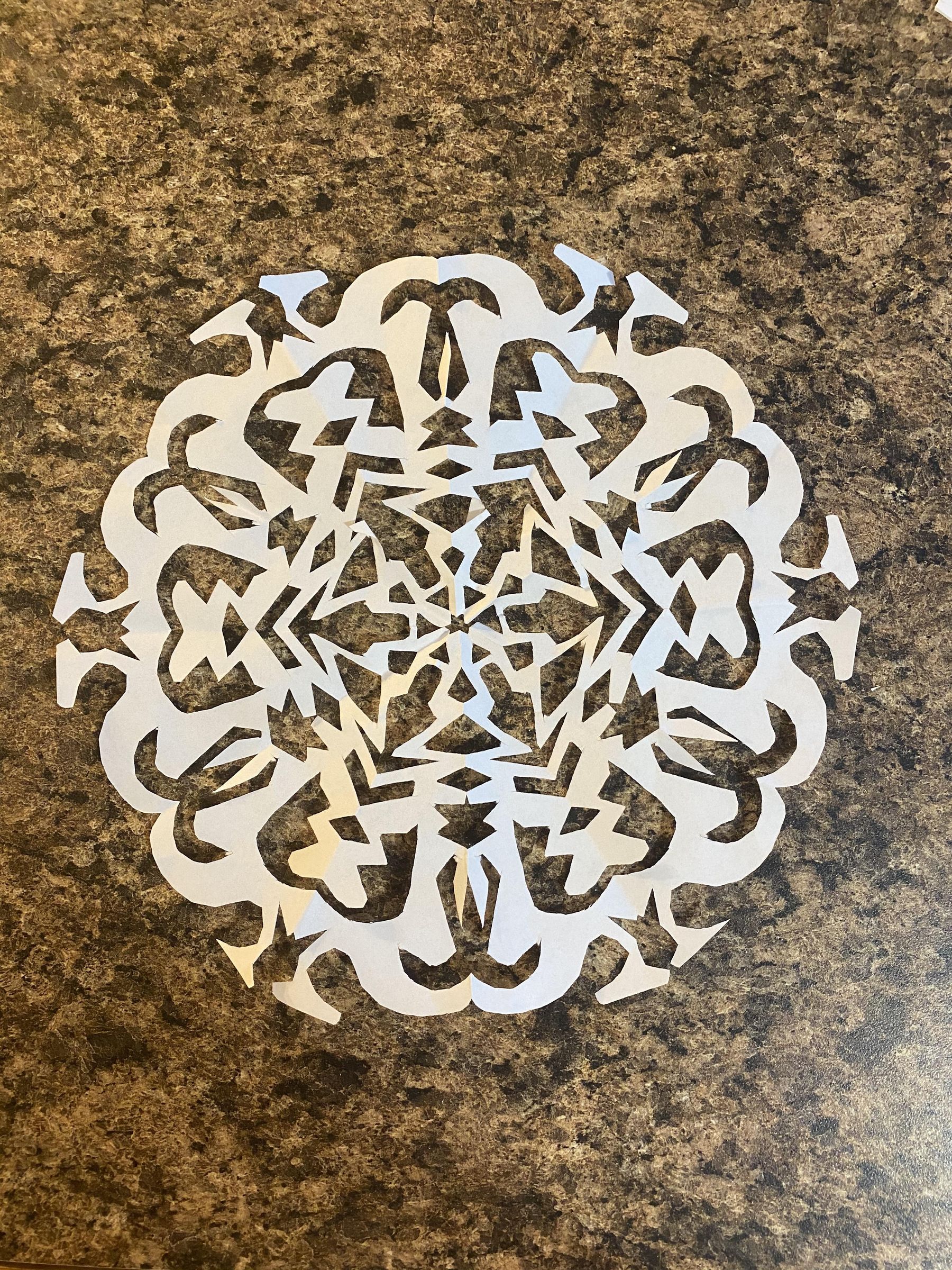Fancy Paper Snowflake : 10 Steps (with Pictures) - Instructables