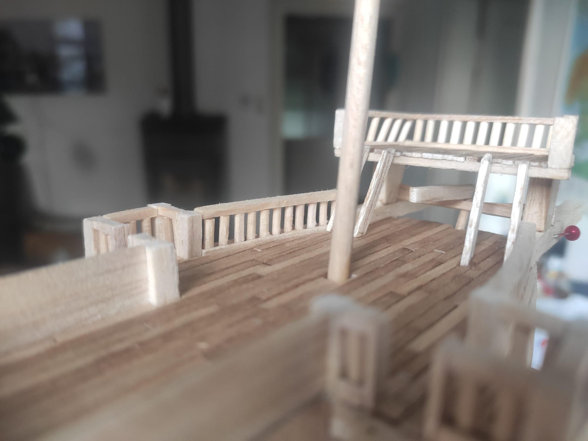 Made a Chinese Pirate Junk Ship Out of Balsa Wood : 11 Steps (with ...