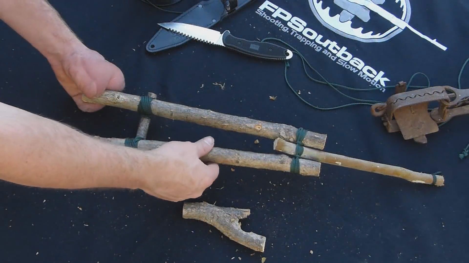 Primitive Torsion Spring Foot Snare : 6 Steps - Instructables