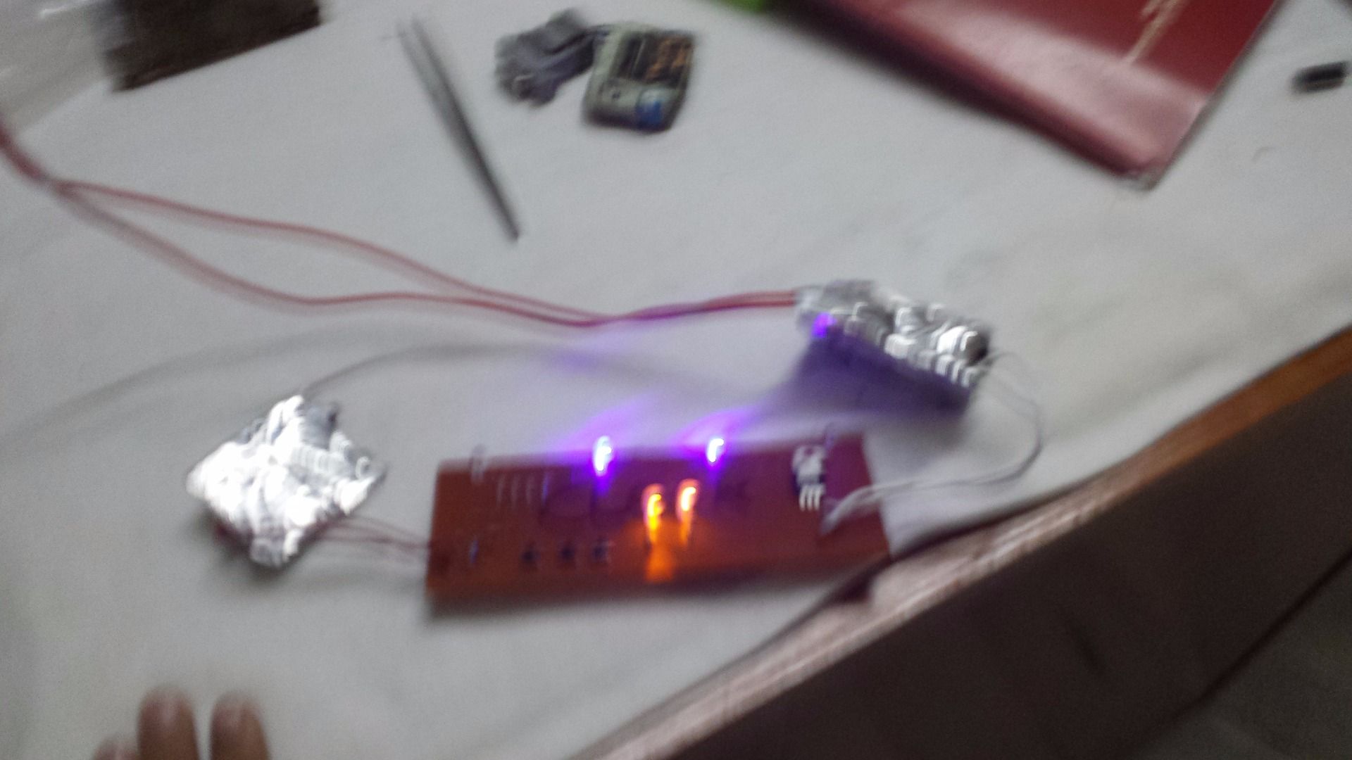 Clap Triggered 'Binary Clock' : 4 Steps - Instructables
