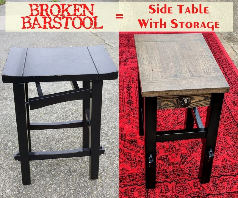 From Broken Stool to Side Table : 13 Steps (with Pictures) - Instructables